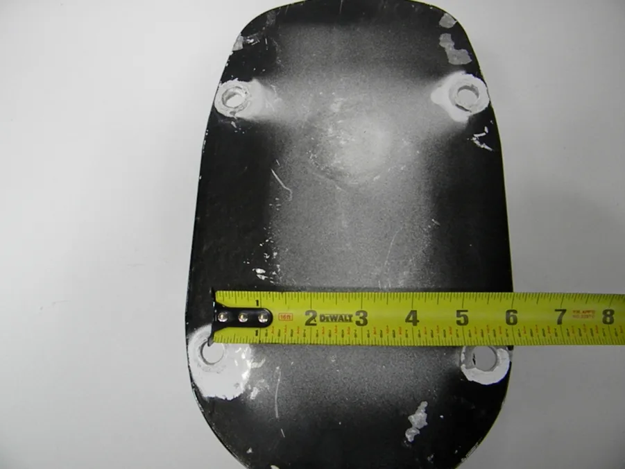 Edson 5" Aft Leaning 4.5 Deg. Forward Tilt Radar Mount for Raymarine 4 ...