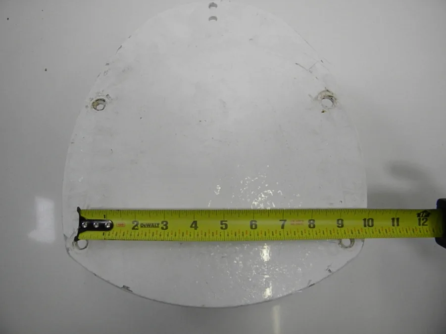 Edson 5" Aft Leaning 4.5 Deg. Forward Tilt Radar Mount for Raymarine 18 ...