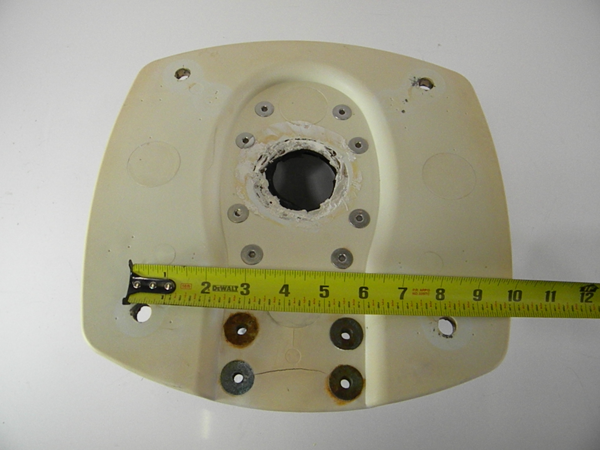 SeaView 5" Forward Leaning Modular Mount w/ Universal Top Plate f ...