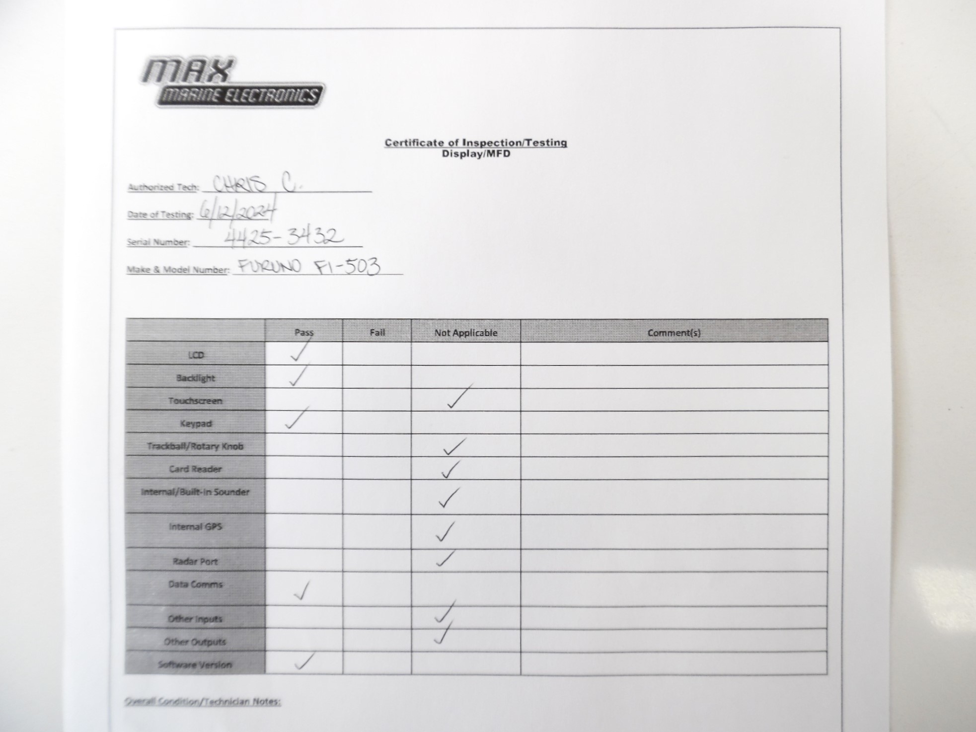 Furuno FI-503 Digital Display – FI-50 Series – Tested!! - Max Marine ...