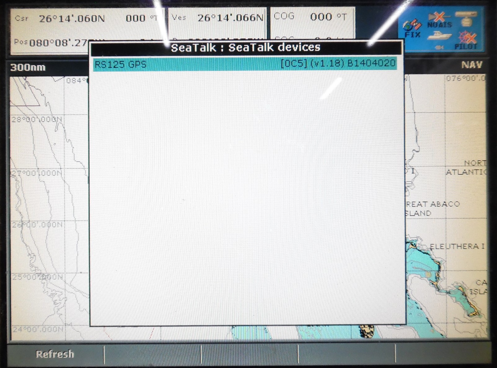 Raymarine Raystar 125 GPS Antenna with Accessories / NEW Battery E32042 ...