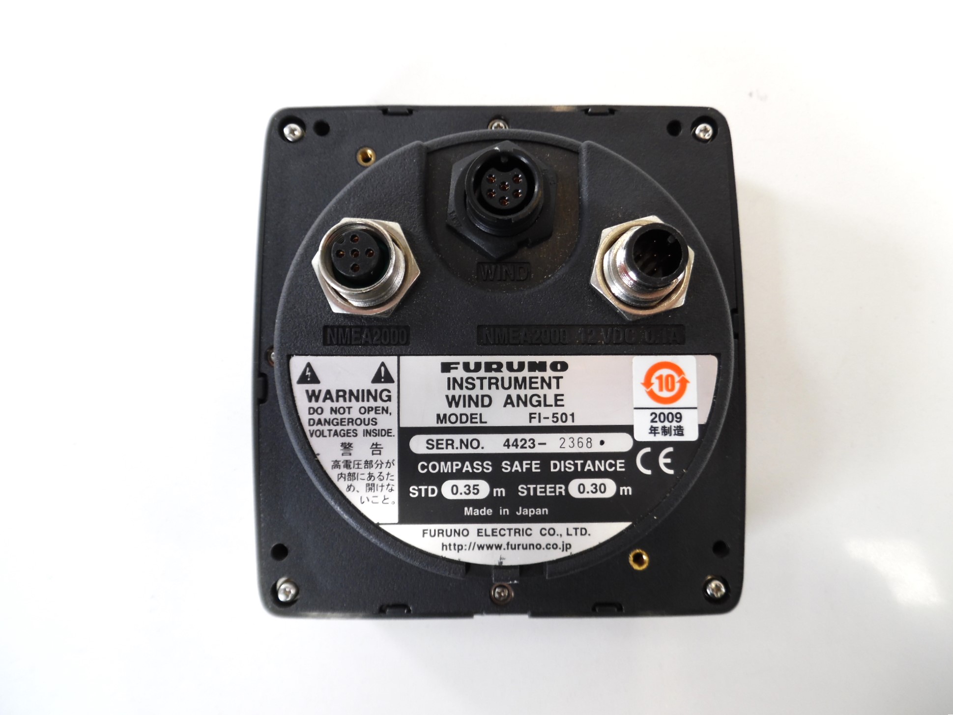 Furuno FI-501 Wind Angle Instrument (FI-50 Series) N2K Display *Tested ...