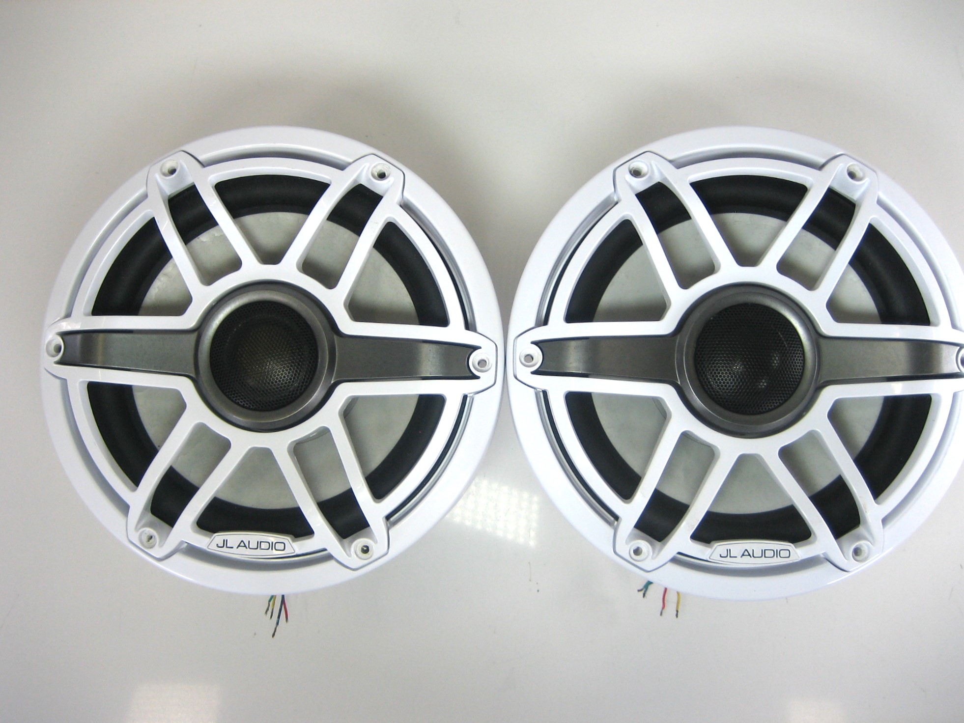 JL Audio M6-880X-S-GwGw-i 8.8" marine speakers with LED lights & Sports ...