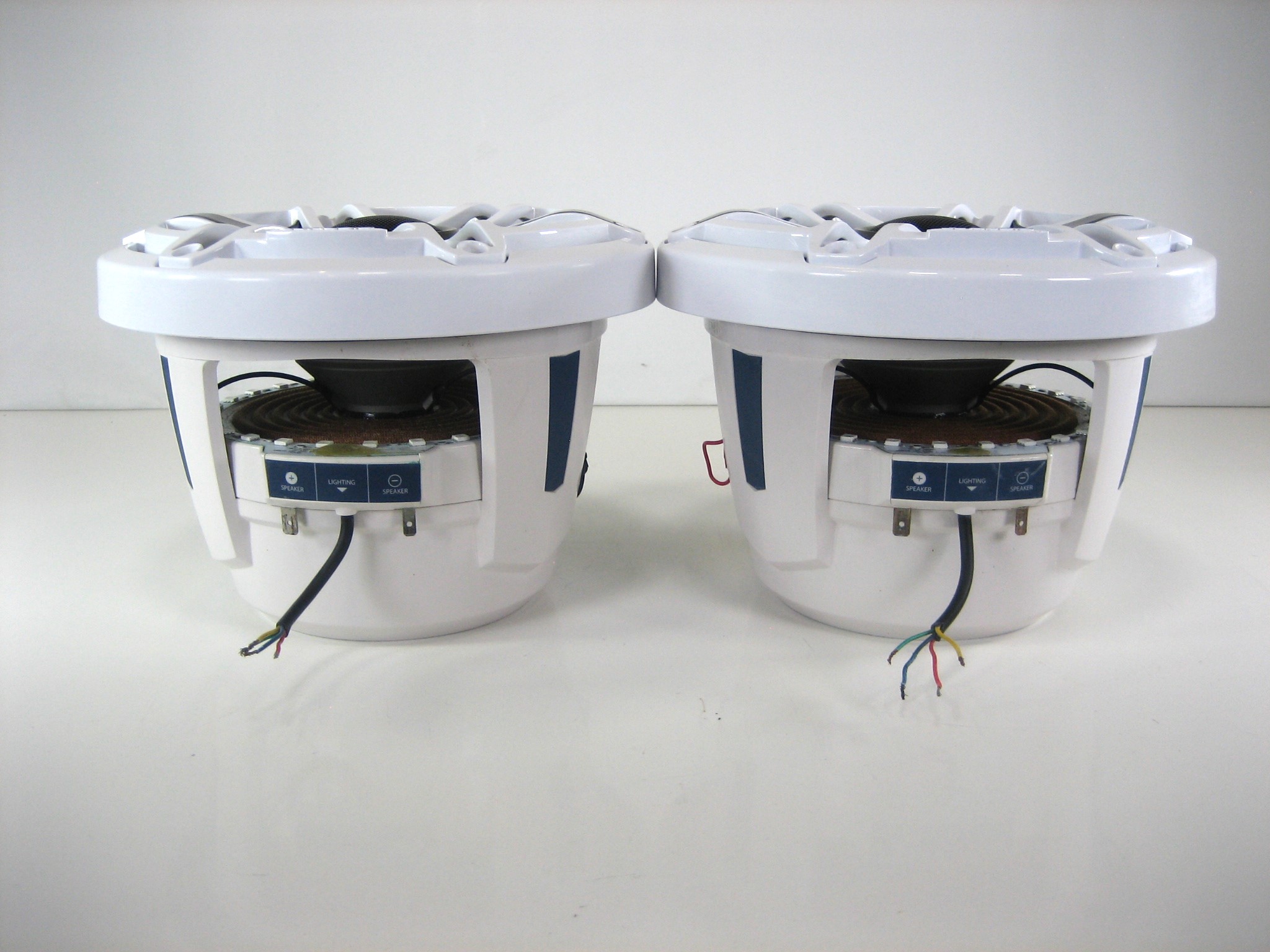 JL Audio M6-880X-S-GwGw-i 8.8" marine speakers with LED lights & Sports ...