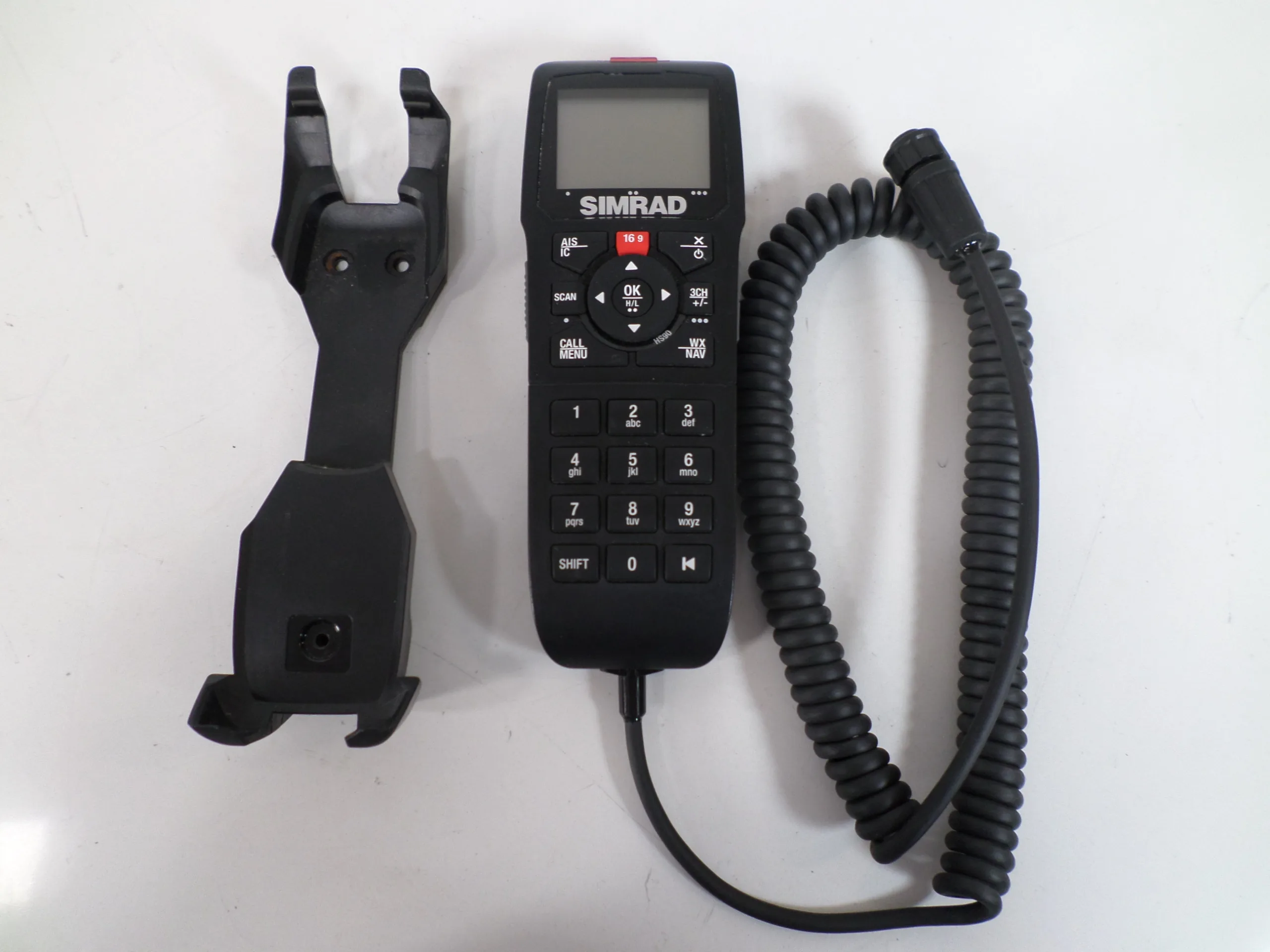 Simrad HS90 Handset for RS90 and B&G V90 VHF - *New Cable* - Max Marine ...