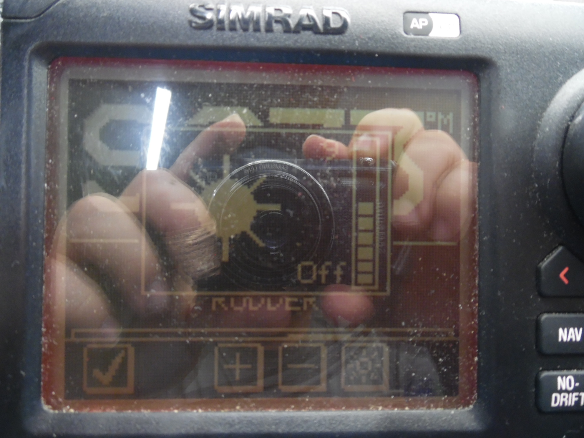 Simrad AP28 Autopilot Control Head 22096622 Tested - Max Marine Electronics