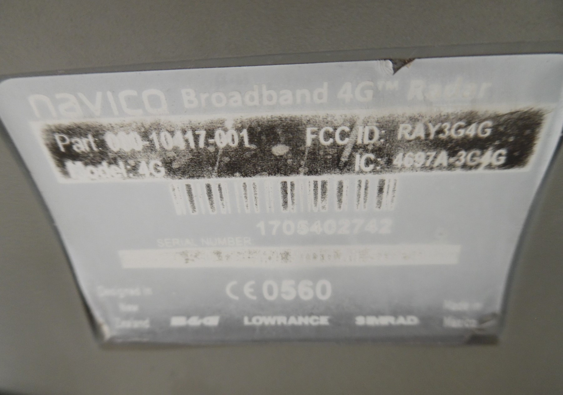 Simrad/Lowrance/Navico/B&G Broadband 4G Radar Dome W Cables & RI10 ...