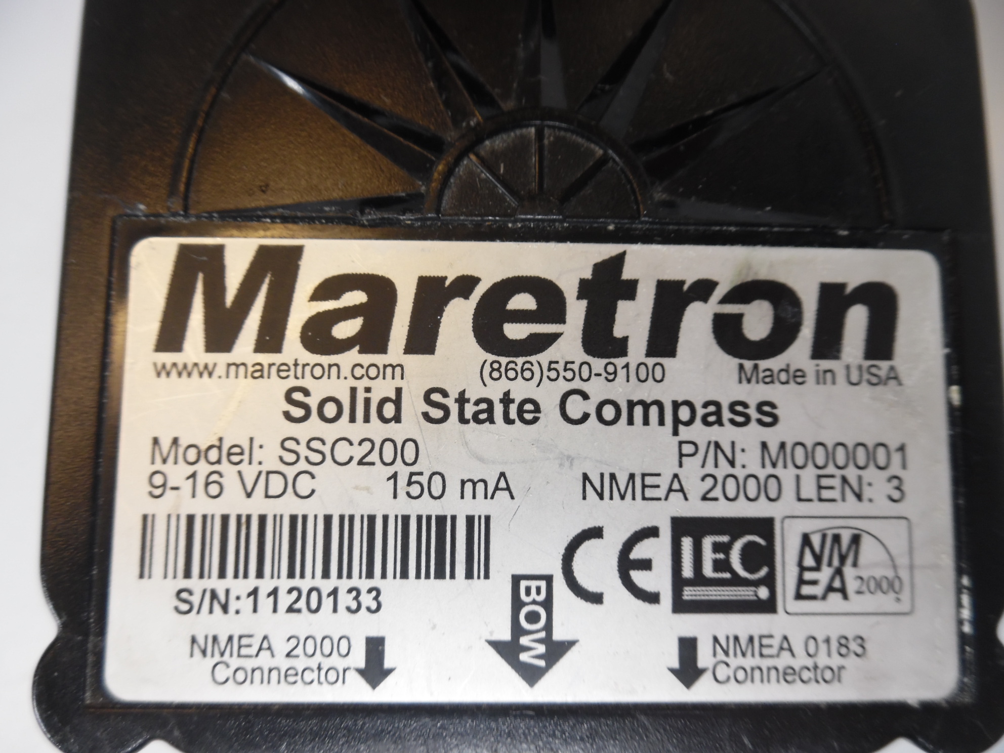 Maretron SSC200 Solid State Compass NMEA2000 0183 Heading Sensor - Max ...