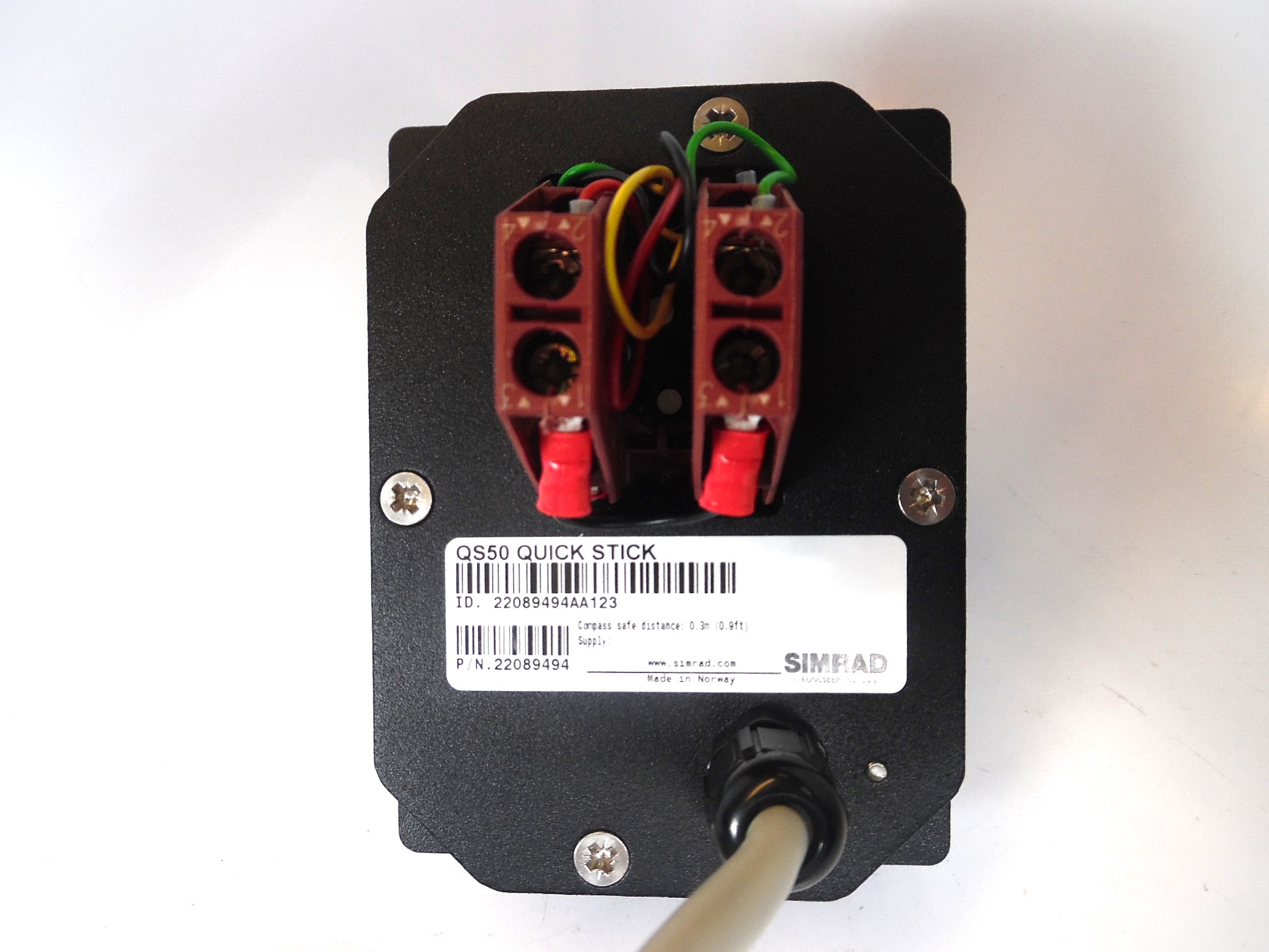 Simrad QS50 Quick Stick Non Follow Up Steering Lever 22089494 - Max ...