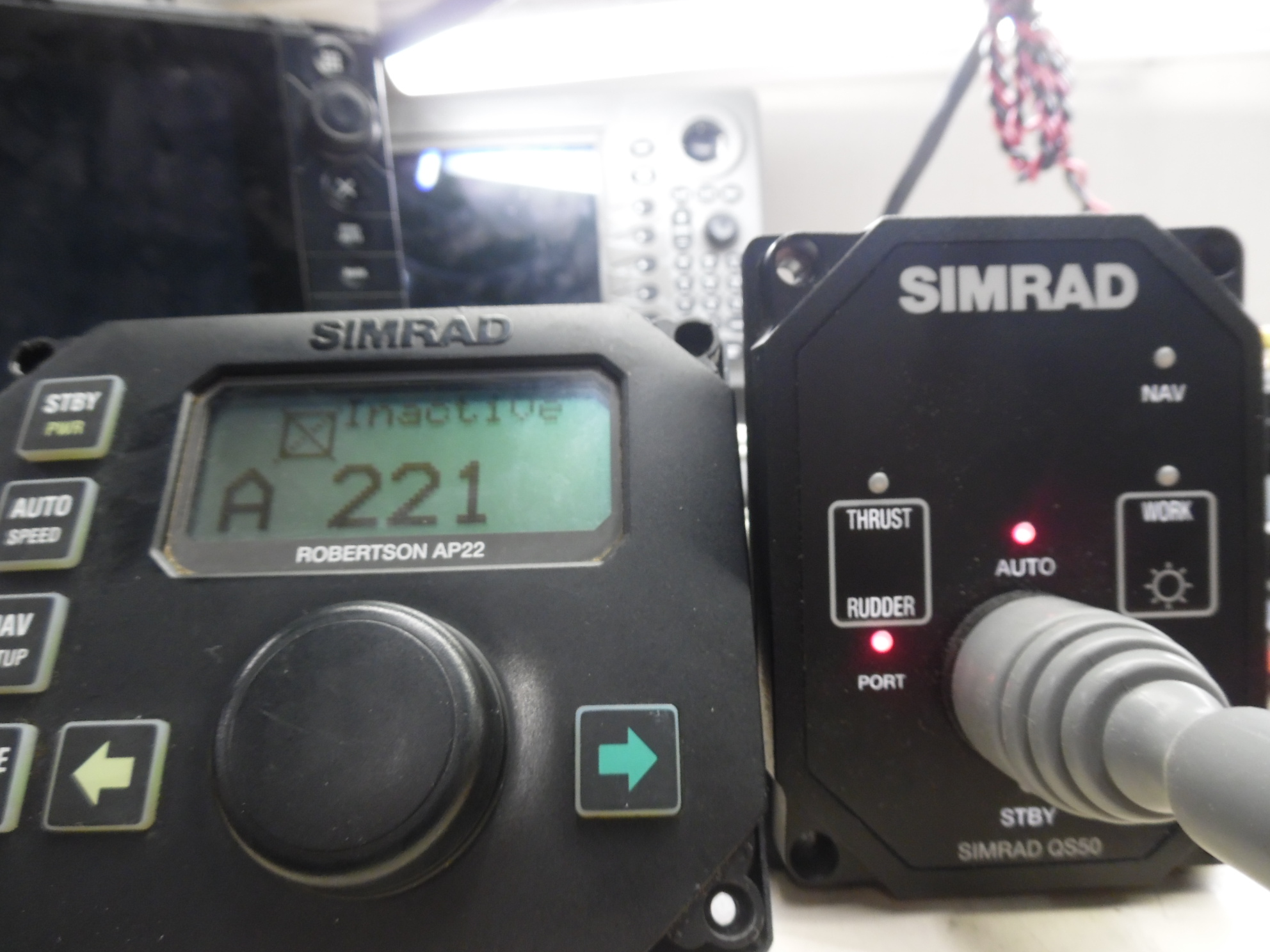 Simrad QS50 Quick Stick Non Follow Up Steering Lever 22089494 - Max ...