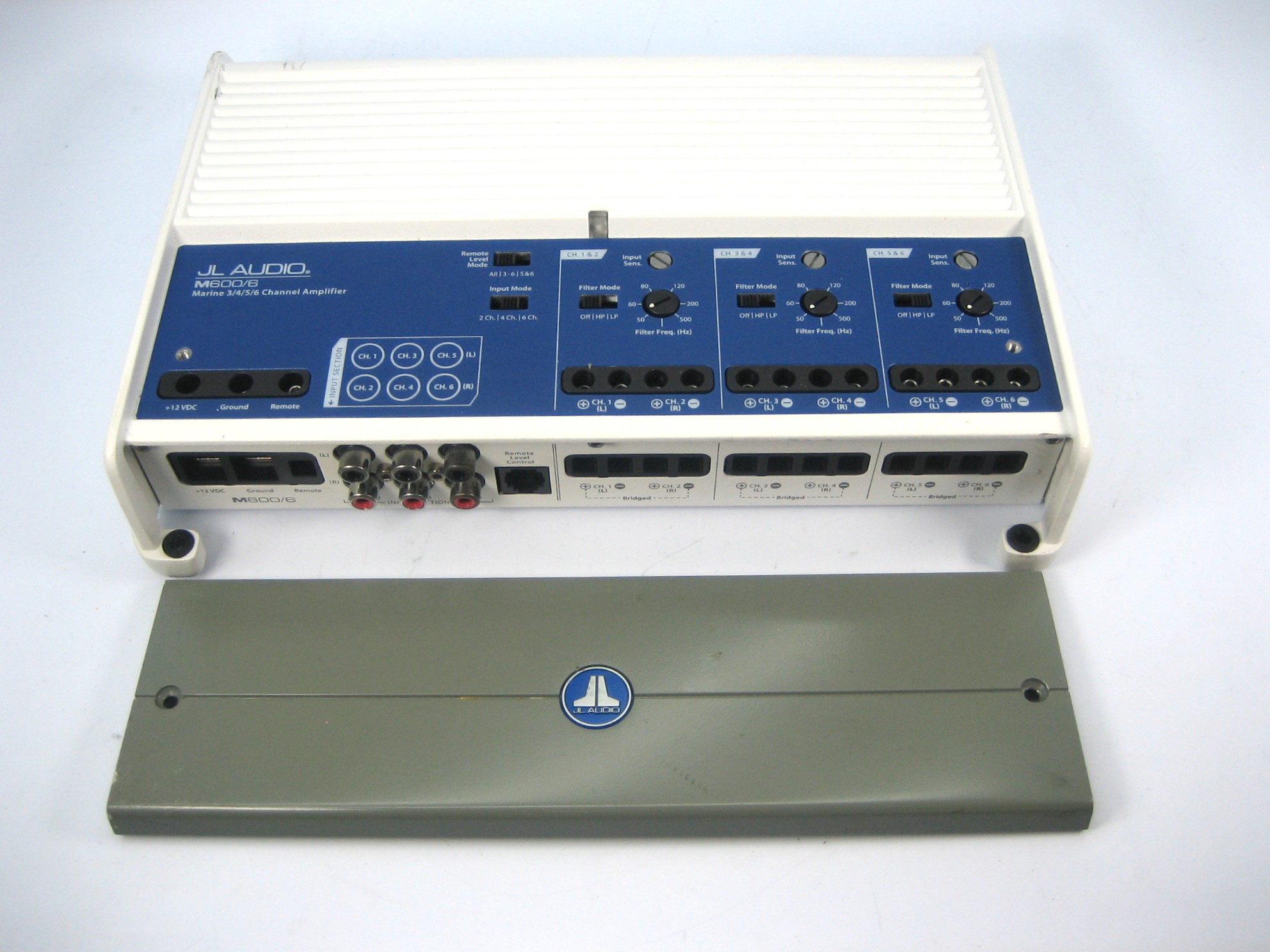 JL AUDIO M600/6 Marine 6 Ch Class D Sub/Speaker 6CH Amplifier - Max ...