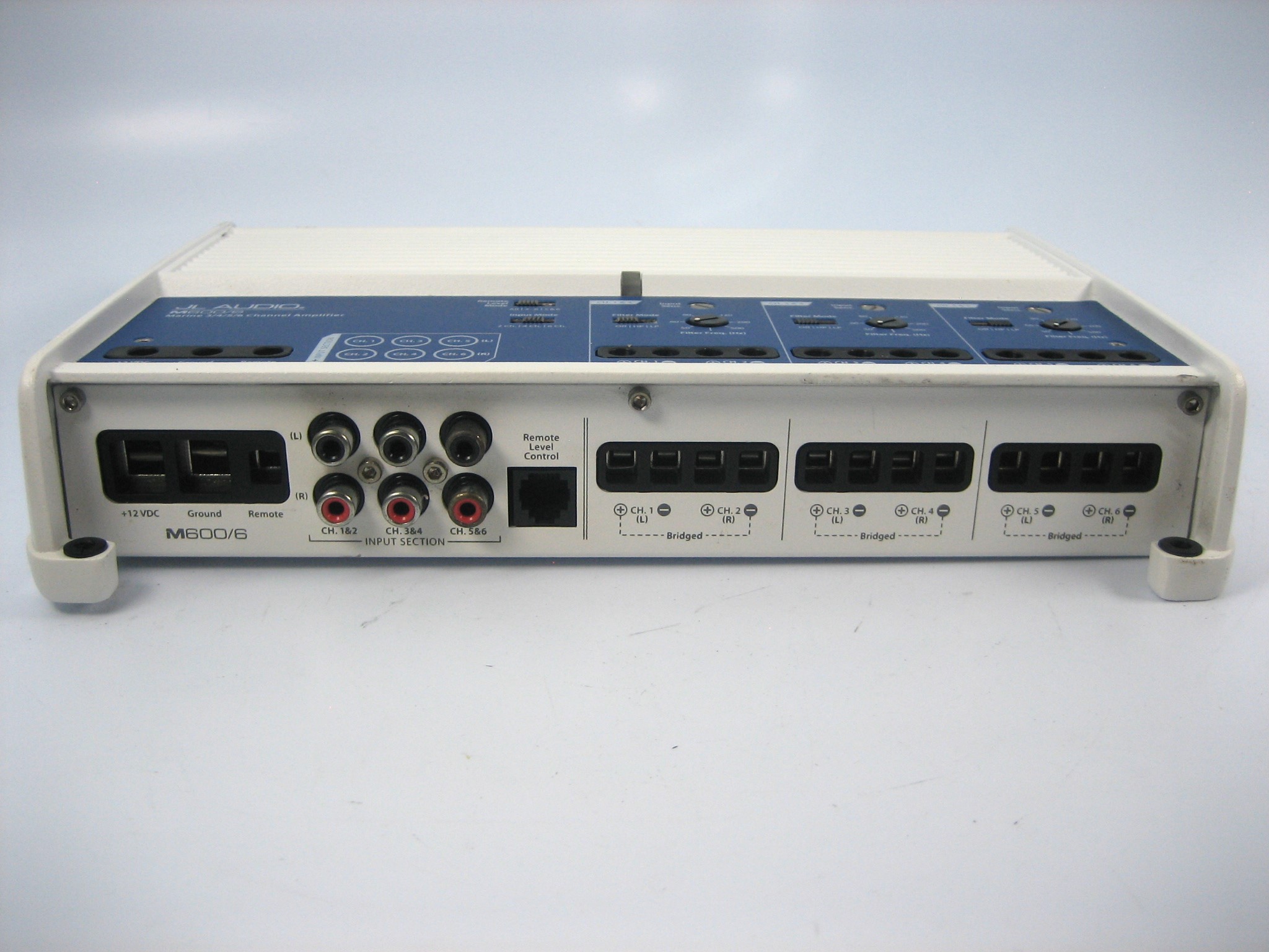 JL AUDIO M600/6 Marine 6 Ch Class D Sub/Speaker 6CH Amplifier - Max ...