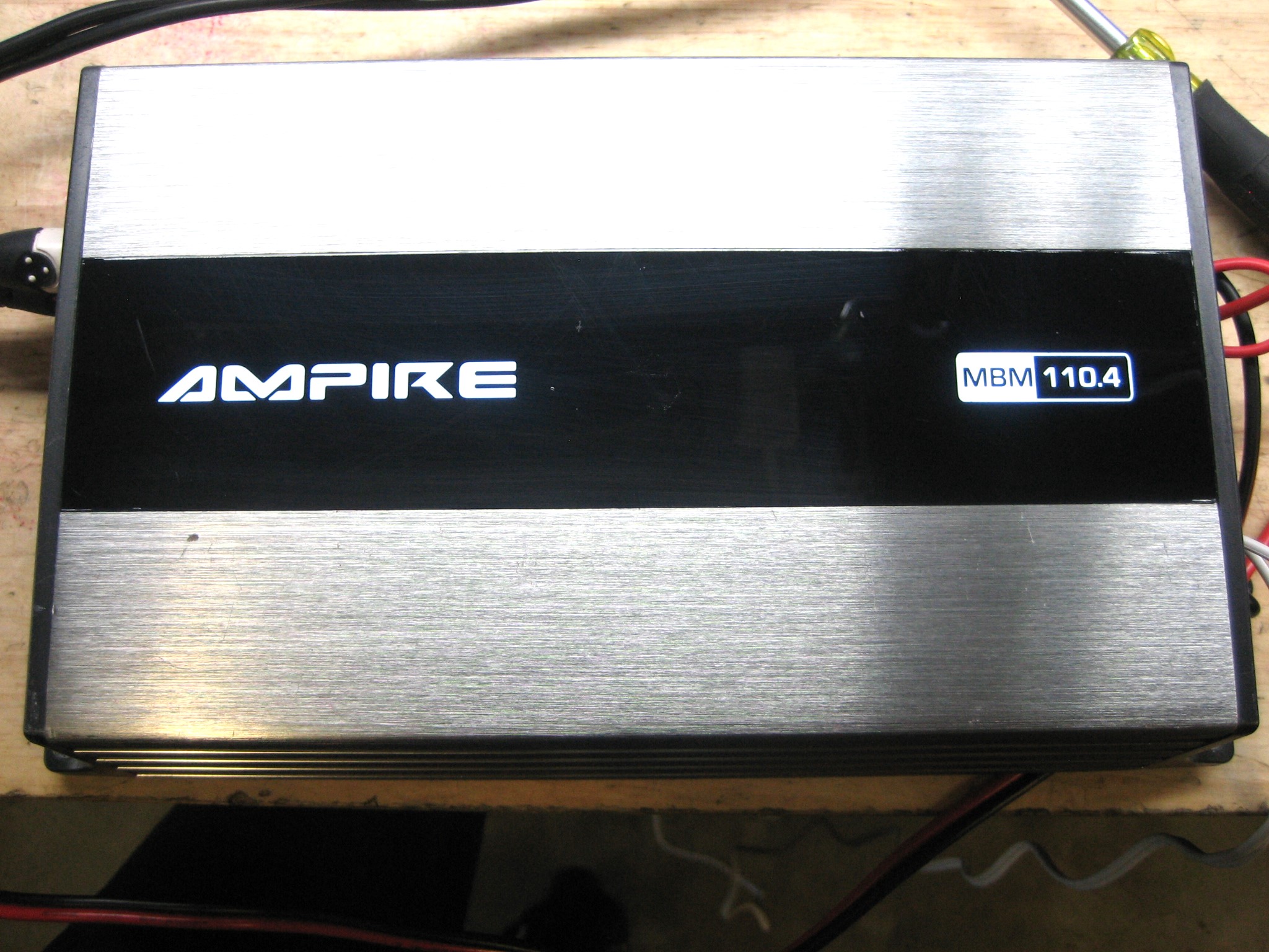 Ampire MBM110.4 4 Ch Digital Amplifier 440 Watt RMS/880 Watt max - Max Marine Electronics