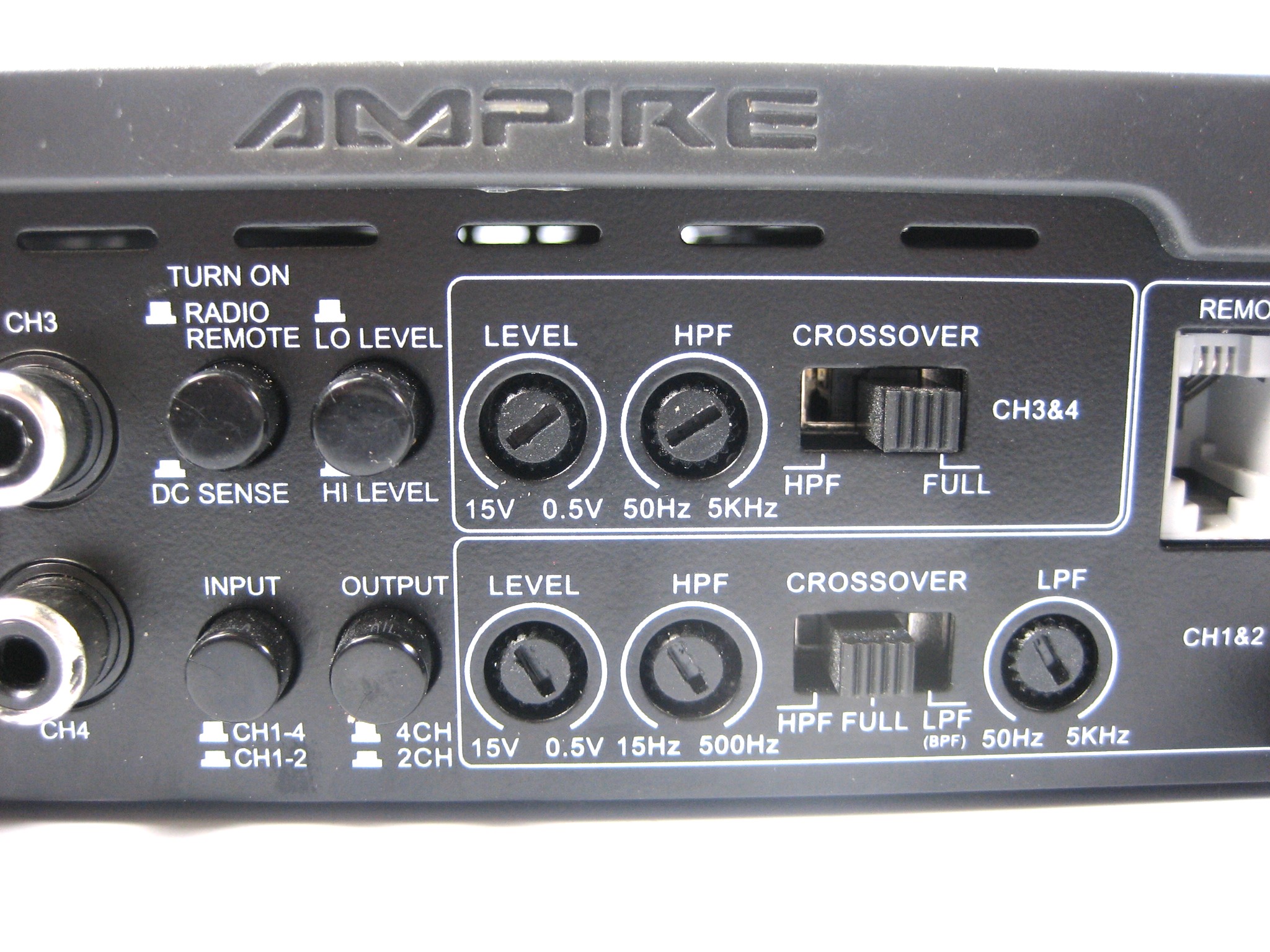 Ampire MBM110.4 4 Ch Digital Amplifier 440 Watt RMS/880 Watt max - Max Marine Electronics