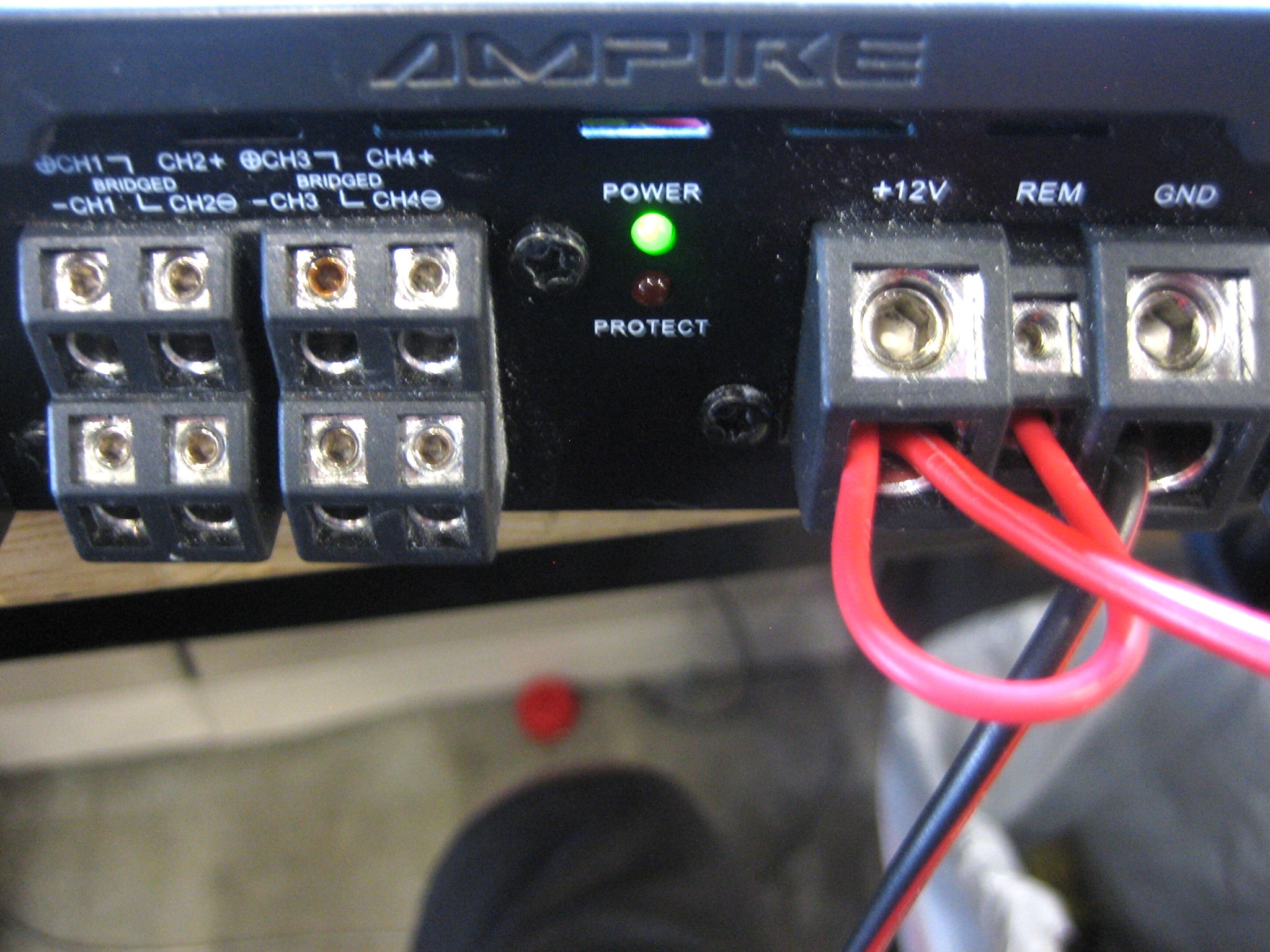 Ampire MBM110.4 4 Ch Digital Amplifier 440 Watt RMS/880 Watt max - Max Marine Electronics