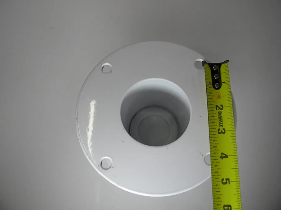 Aluminum 5" Vertical Riser Mount for Custom Application - Max Marine ...