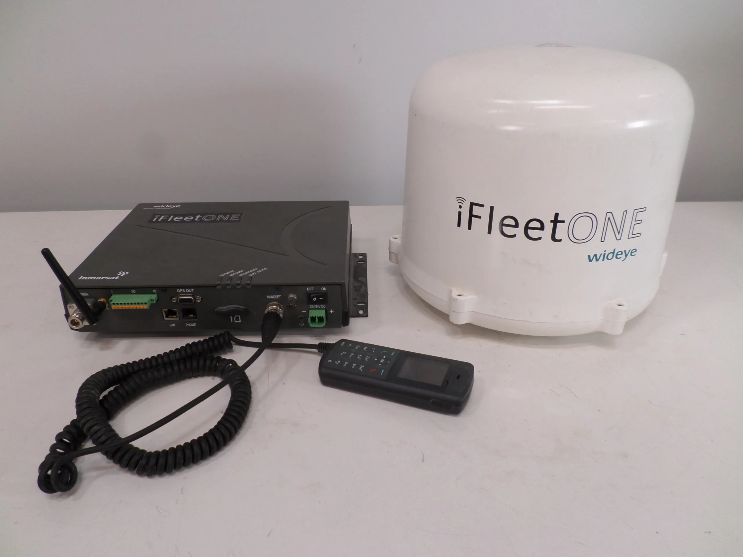Wideye iFleetone Inmarsat Compact Satellite Data and Phone System ...