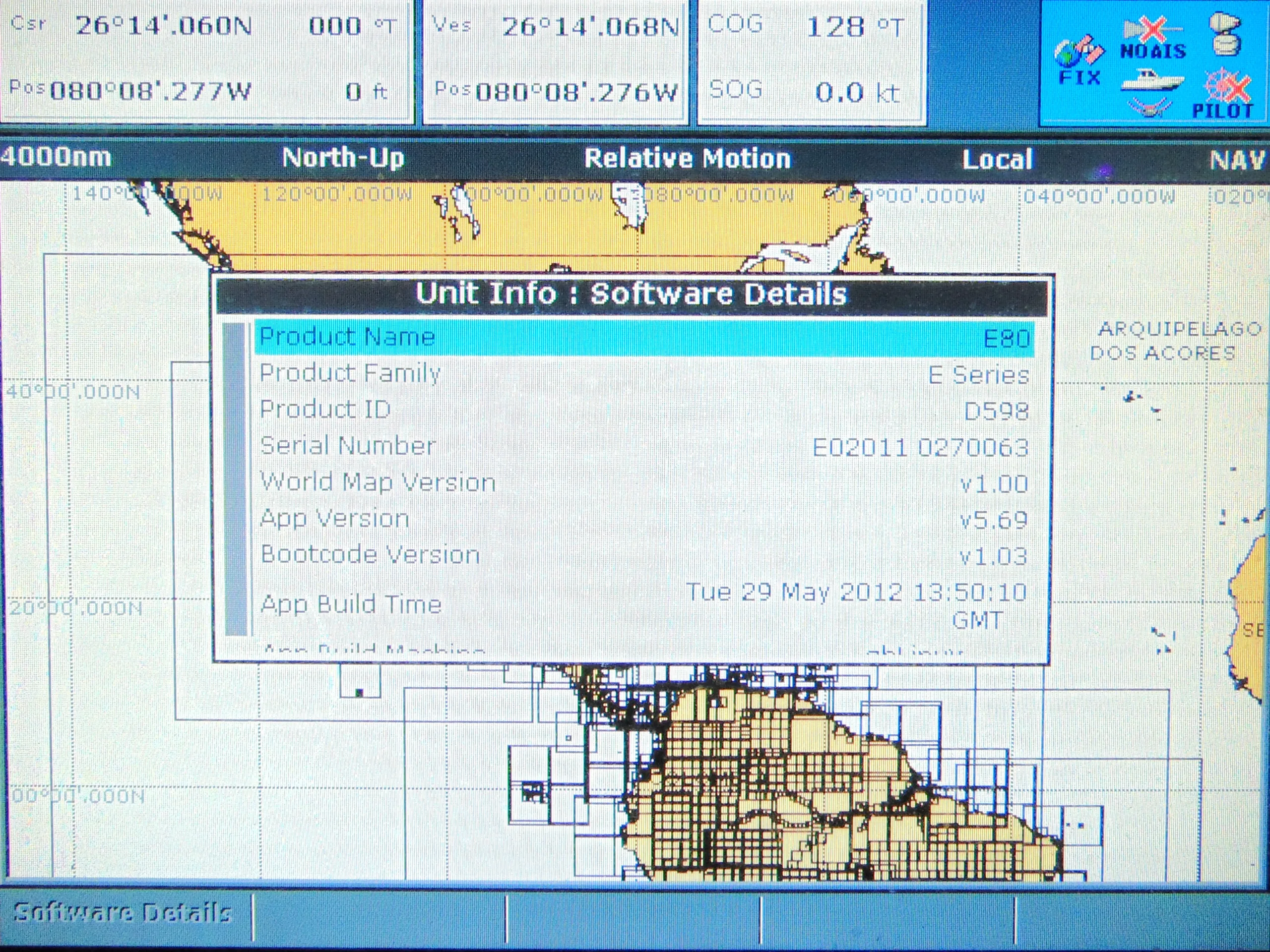Raymarine E80 Classic Multifunction Display Unit -E02011- *CORE ONLY ...