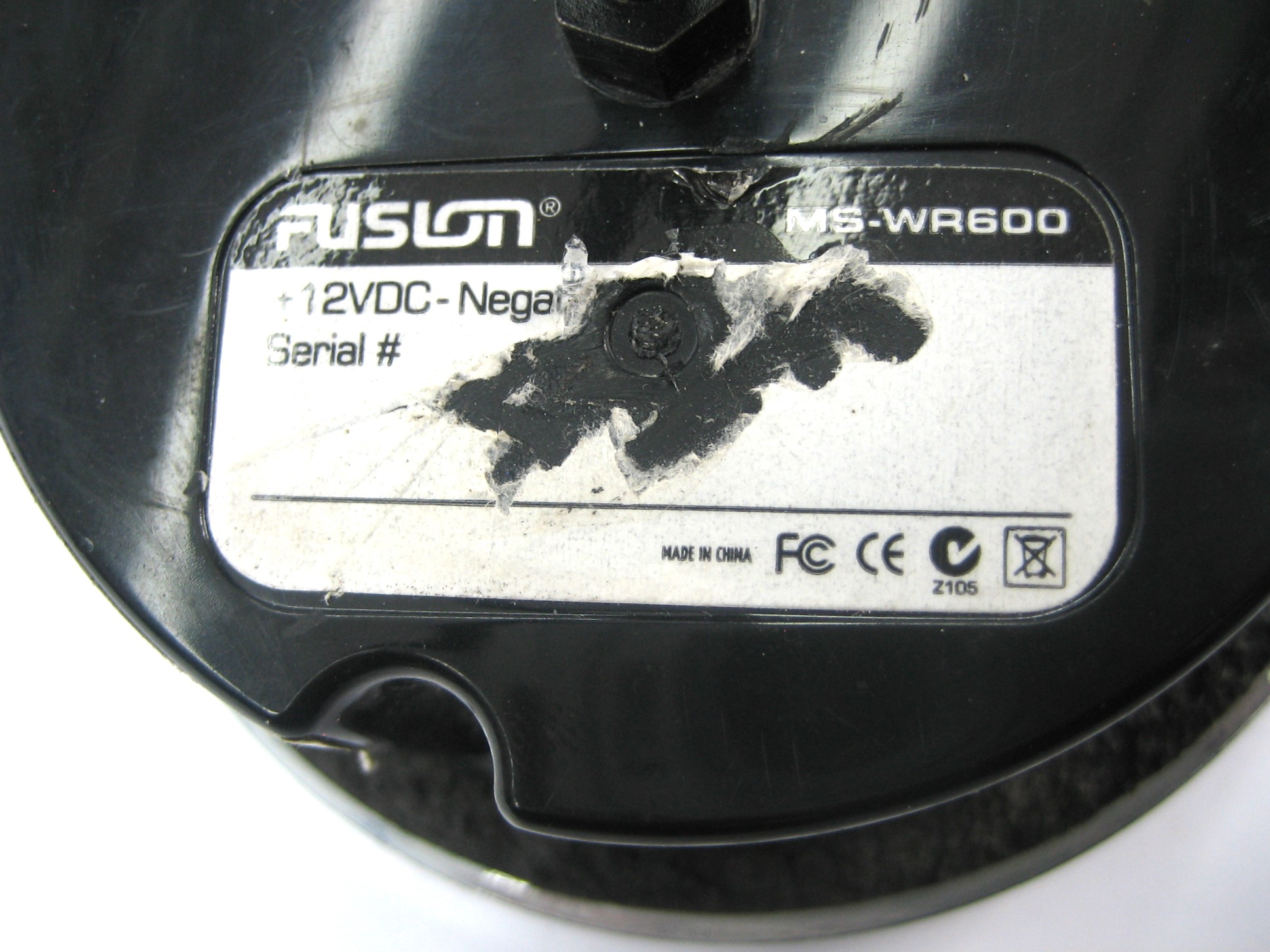 Fusion MS-WR600 Wired Marine Remote Control Unit With Dust/Sun Cover ...