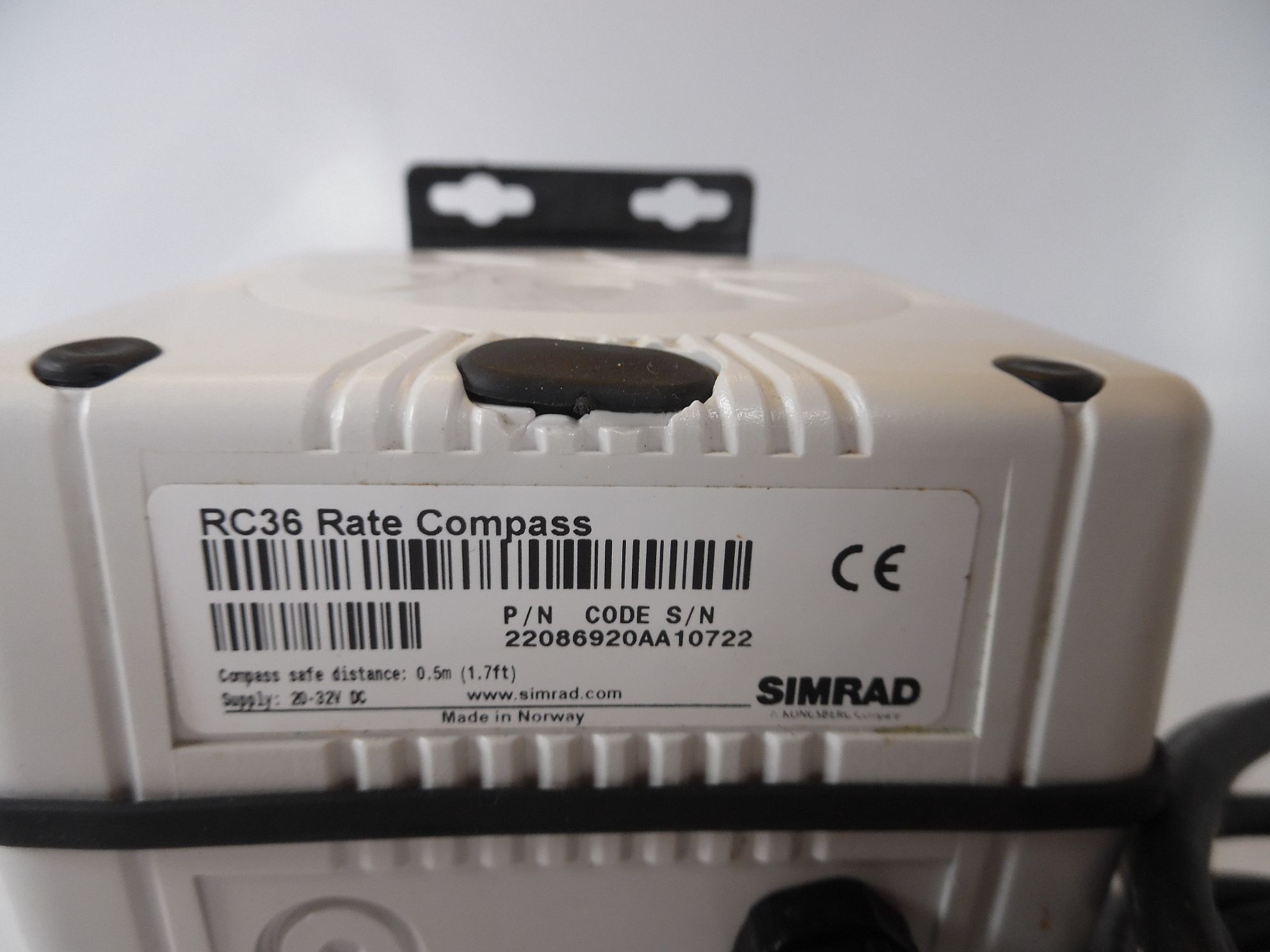 Simrad-RC36 Rate Compass f/AP25,AP26,AP27 Fully Tested 22086920 - Max ...