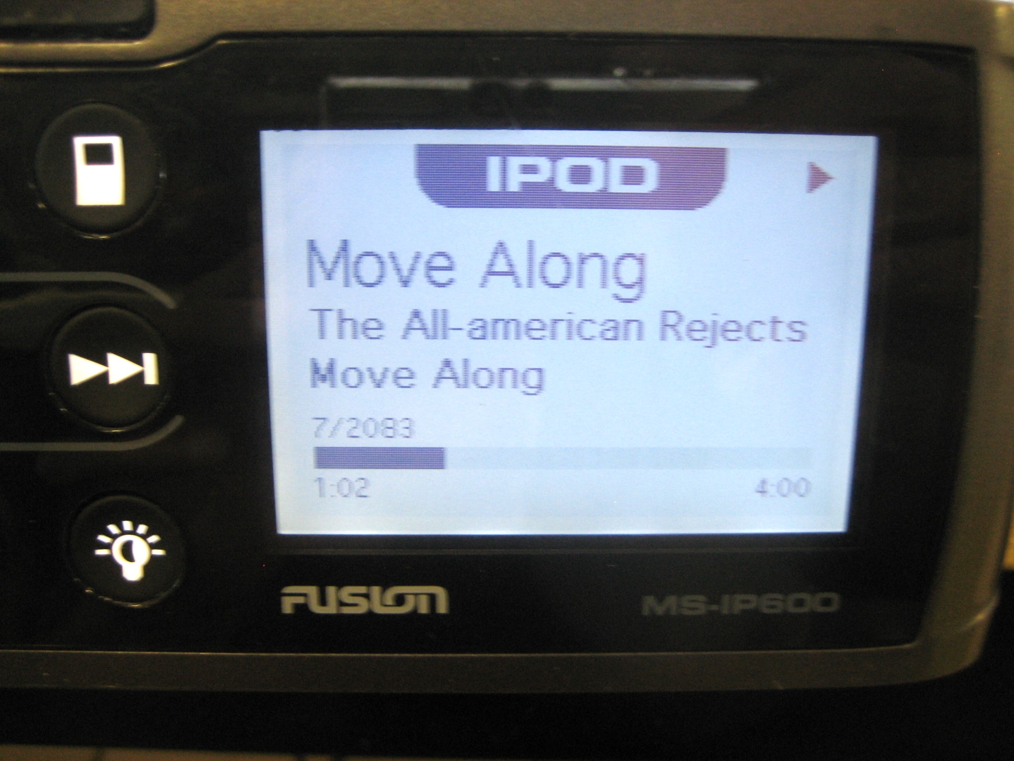 Fusion MS-IP600 Marine Stereo System For ipod - Max Marine Electronics