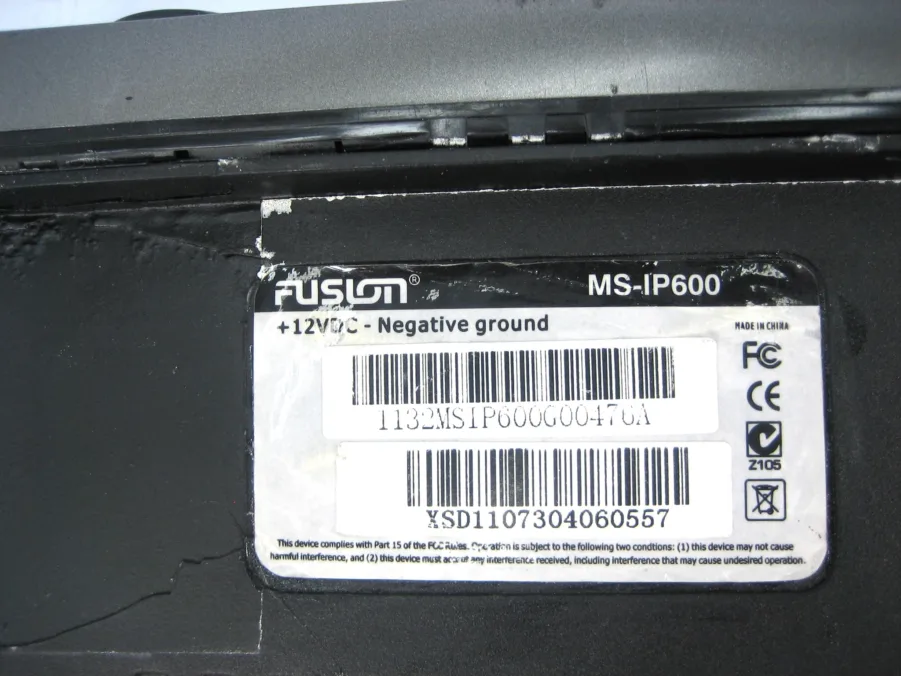 Fusion MS-IP600 Marine Head Unit System For ipod - Max Marine Electronics