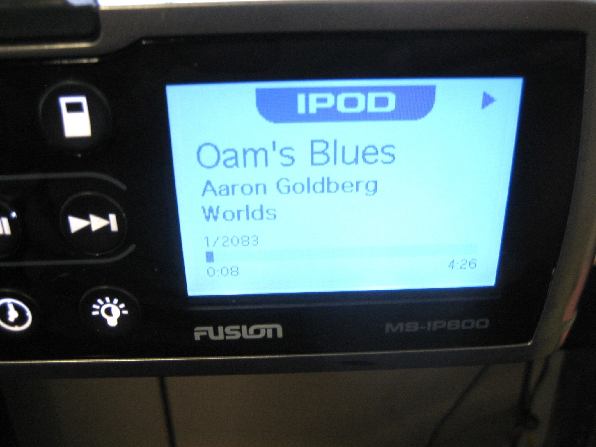 Fusion MS-IP600 Marine Entertainment Stereo System For ipod - Max ...