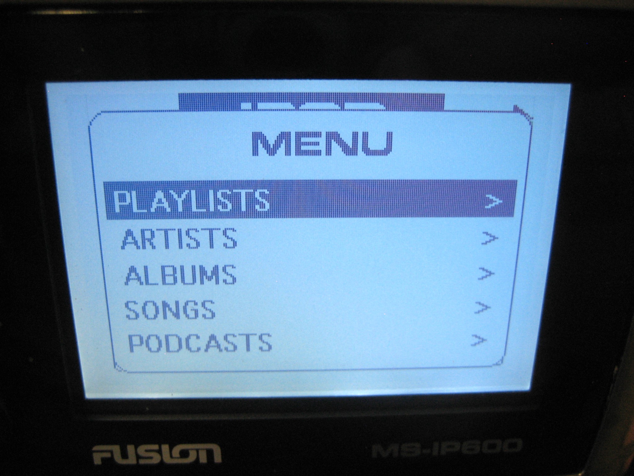 Fusion MS-IP600 Marine Entertainment Stereo System For ipod - Max ...