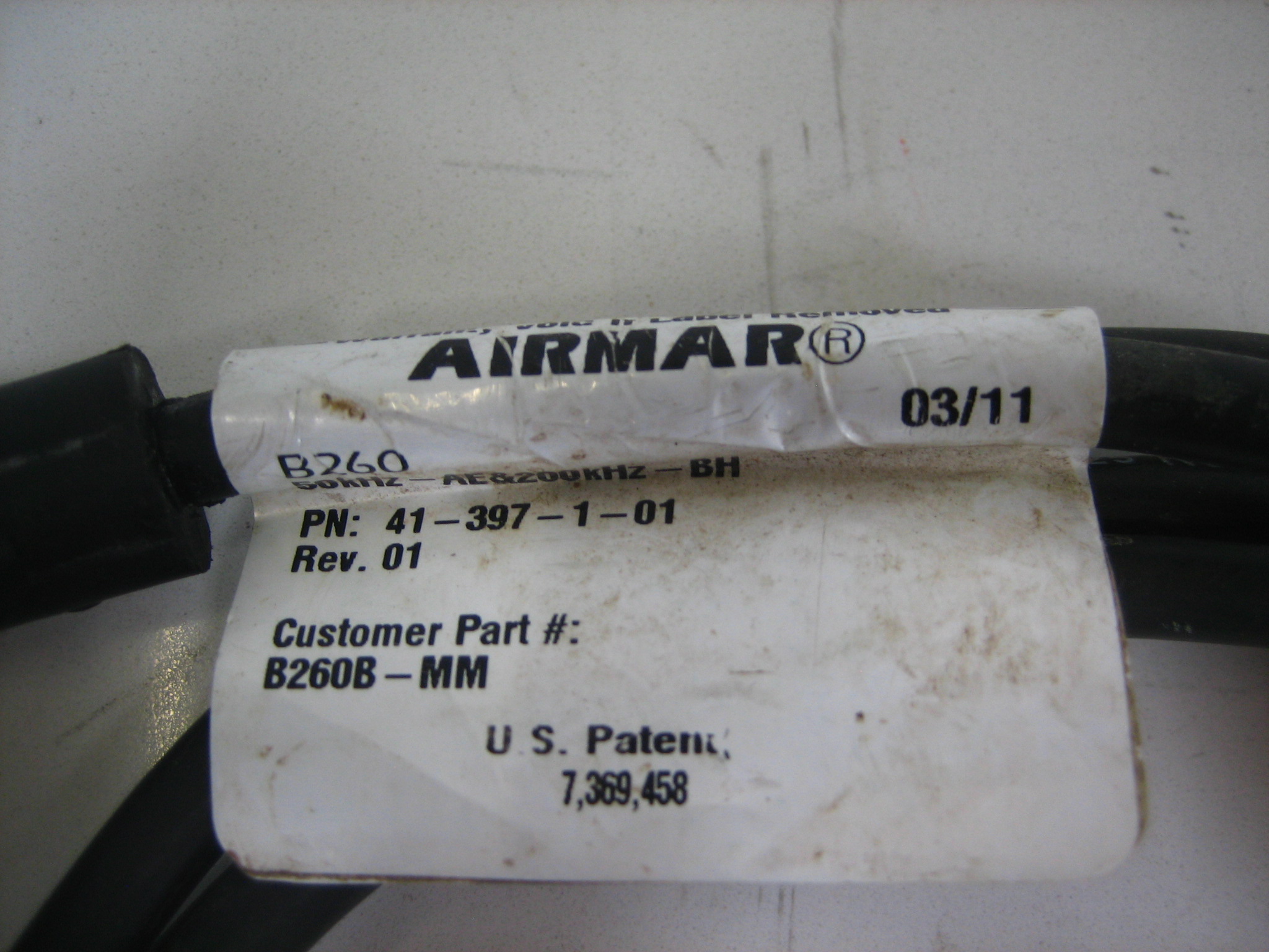 Airmar / Furuno 10 Pin Transducer B260-10F 526TID-HDD for DFF1 FCV-587 ...