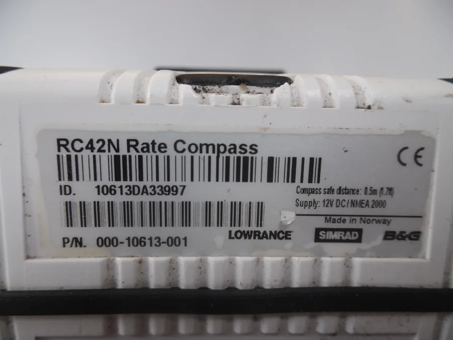 Simrad~RC42 Rate Compass~NMEA2000 Simnet Heading Sensor - Max Marine ...