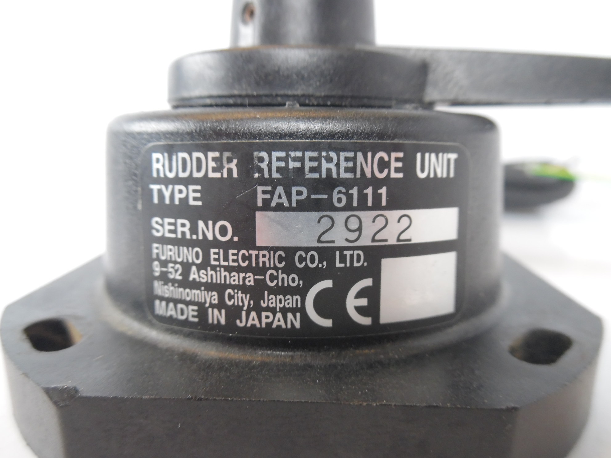 Furuno-FAP-6111 Rotary Rudder Reference Sensor F/ FAP-5002 Fully Tested ...