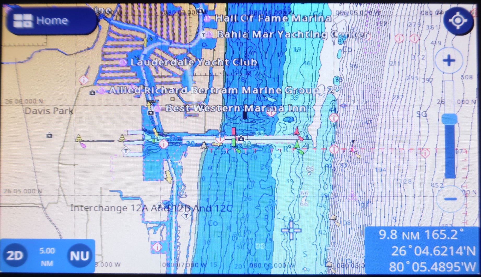 Furuno - GP1971F - 9" GPS/WAAS Plotter With CHIRP and Conventional Fish ...
