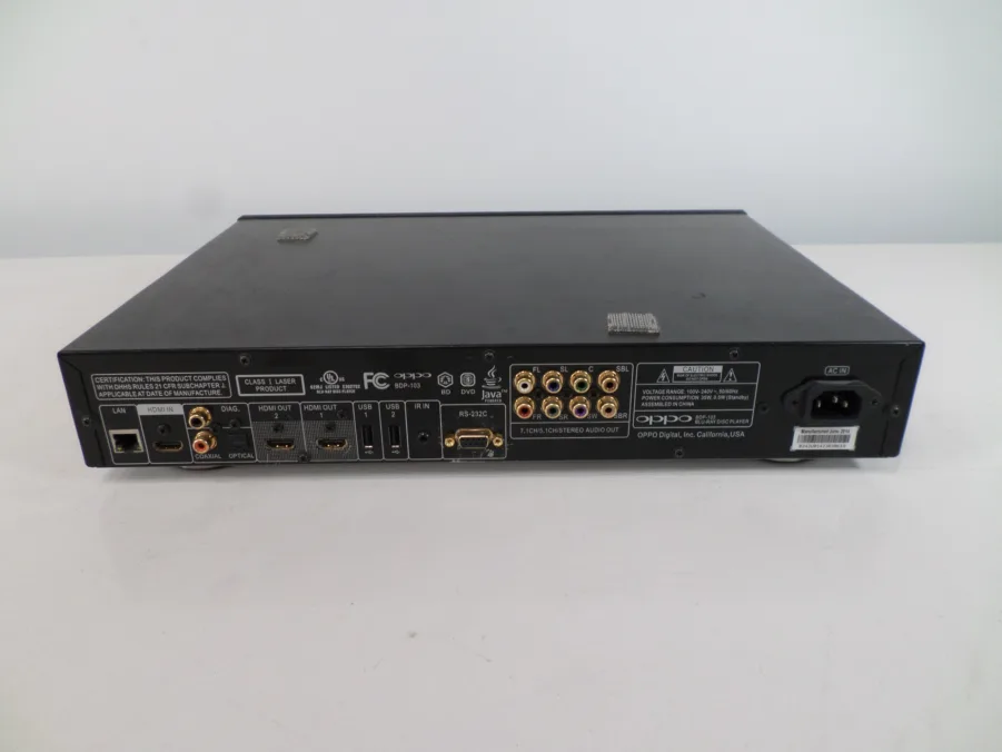 Oppo BDP-103 4k Capable Blueray Player - Tested - Max Marine Electronics