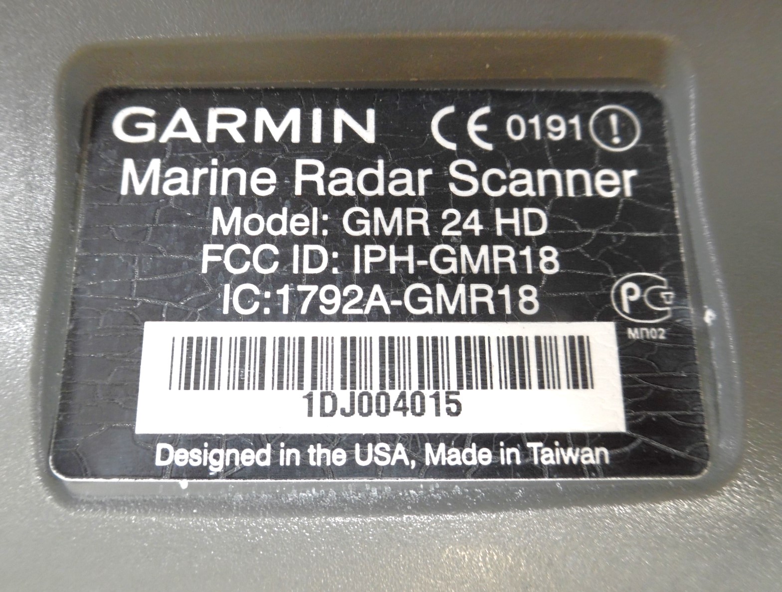 Garmin GMR24HD 4kw Radar Dome Add-On W/Cables - Tested/Updated (90 Day ...