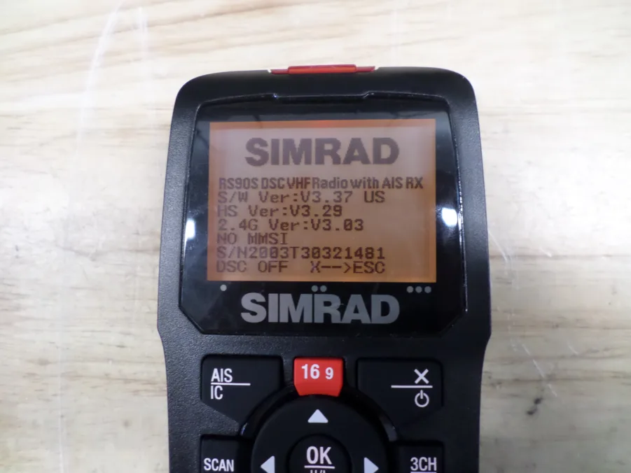 Simrad RS90S Black Box Marine VHF with AIS Receiver *Fully Tested ...
