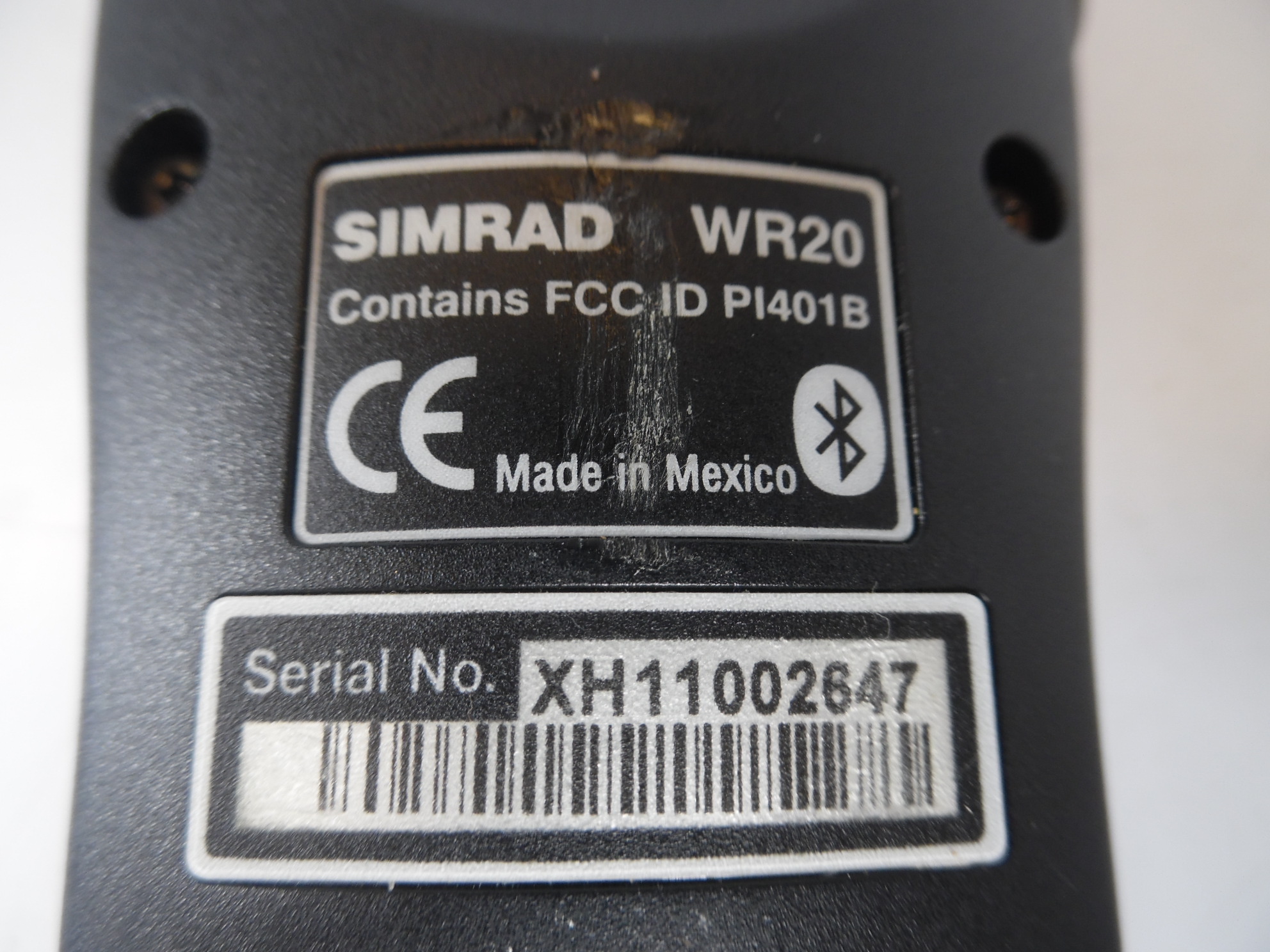 Simrad WR20 Remote Commander W/ WB20 Wireless Bluetooth Base - Max ...