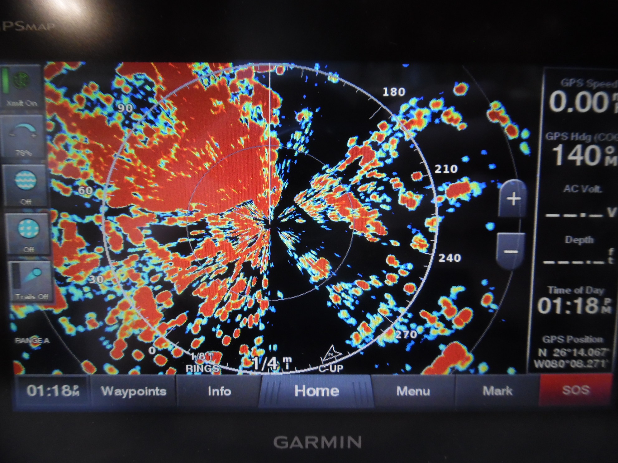 -Garmin 4KW GMR424 xHD2 Marine Radar Add-on Kit W/ 4' Array Fully ...
