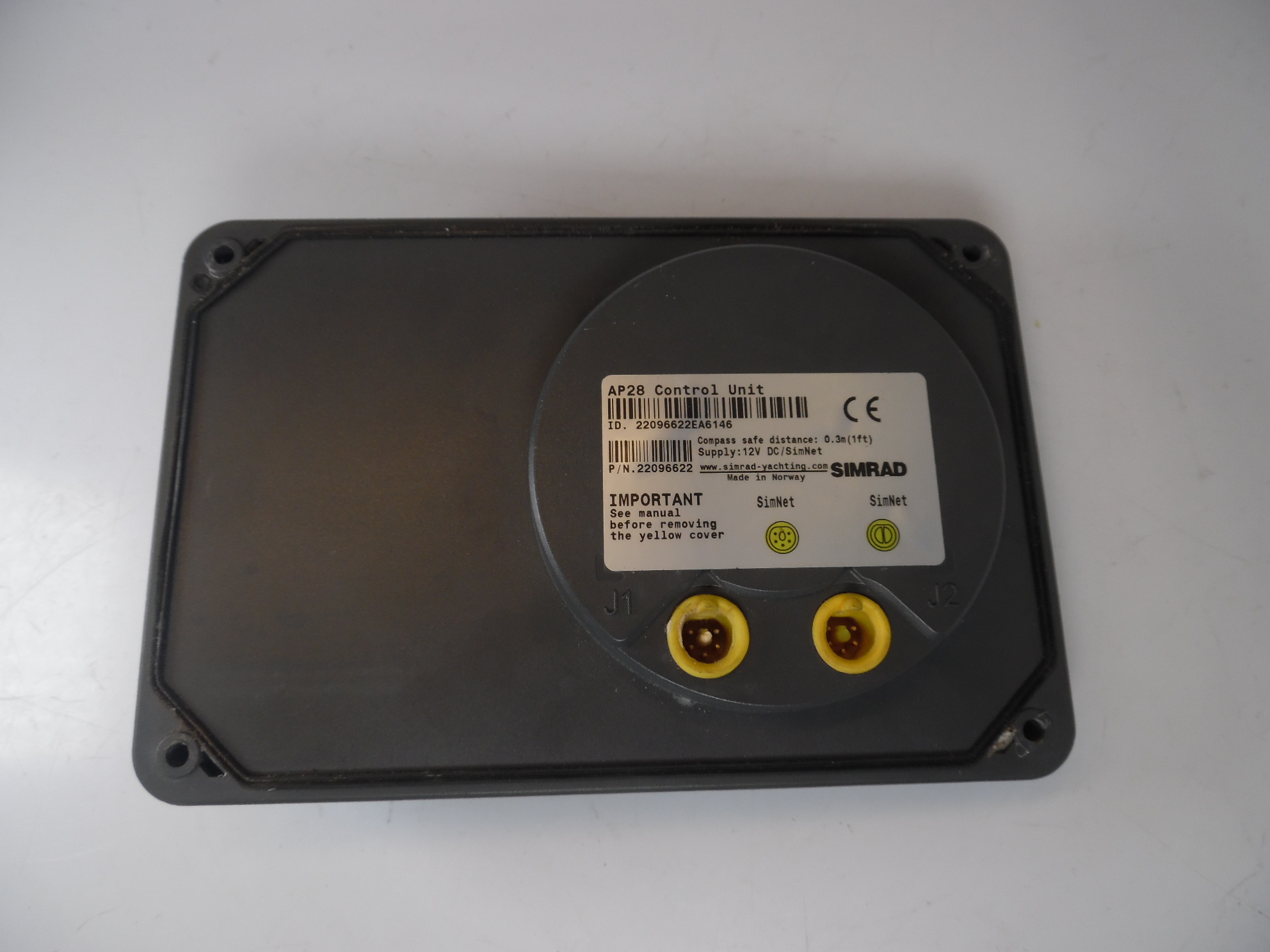 Simrad-AP28 Autopilot Control Head 22096622 Tested - Max Marine Electronics