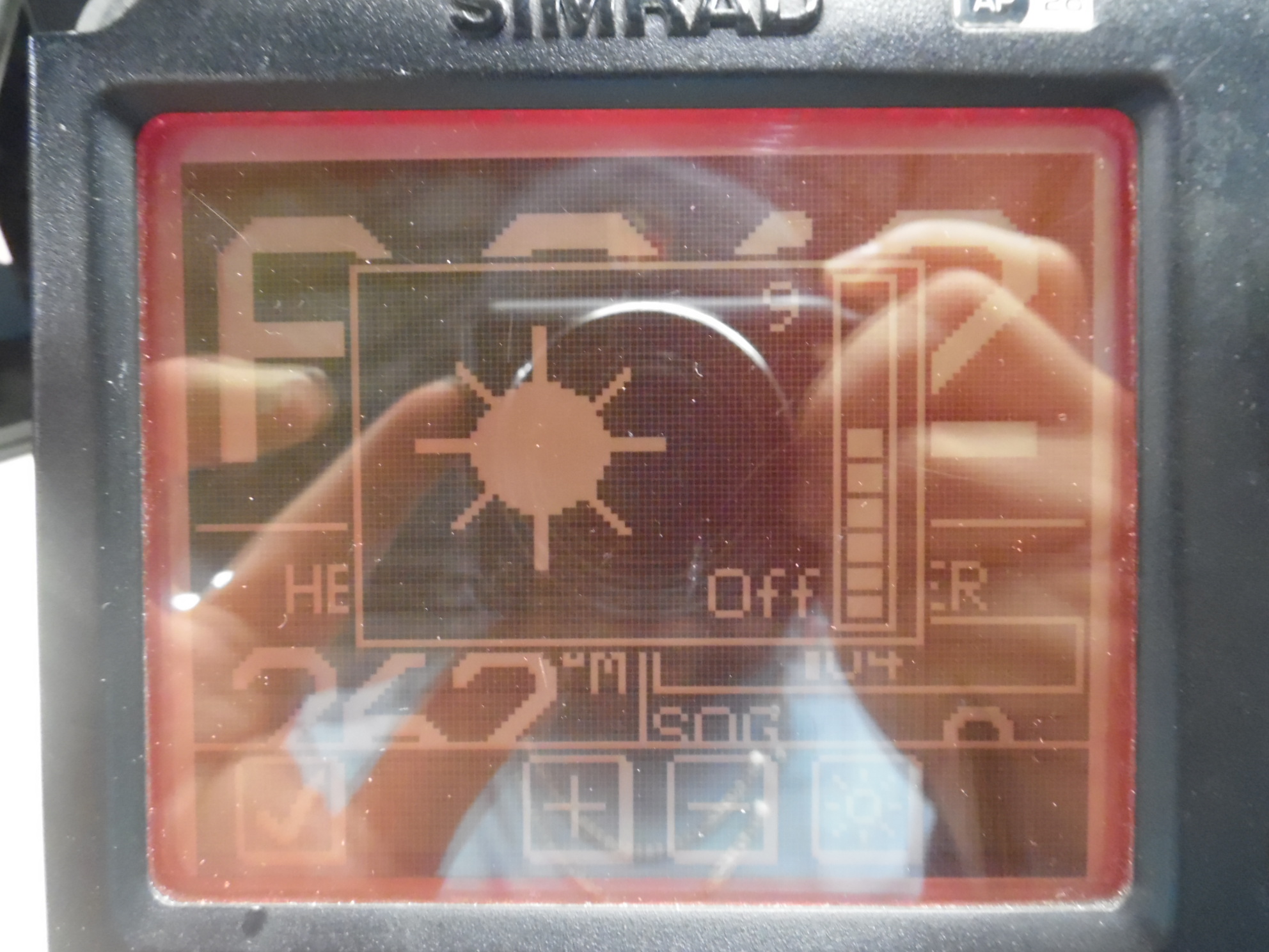 Simrad-AP28 Autopilot Control Head 22096622 Tested - Max Marine Electronics