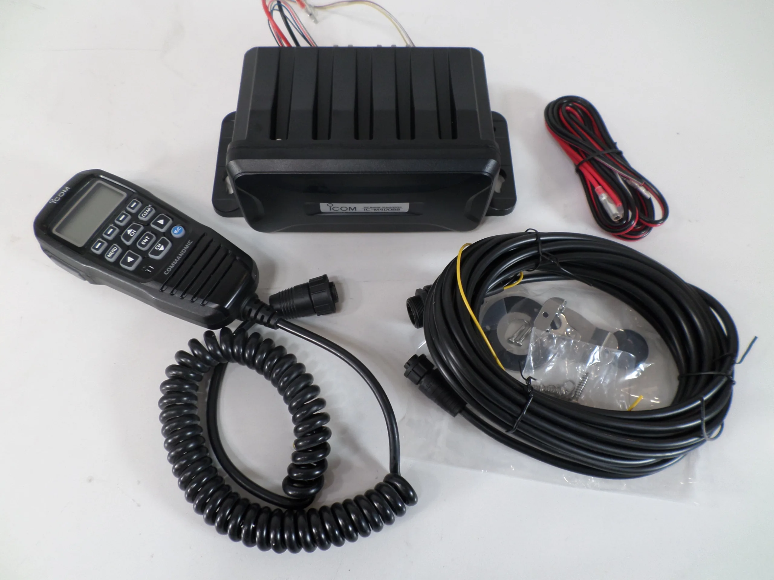 Icom IC-M400BB Black Box Marine VHF Radio With Handset Complete System ...