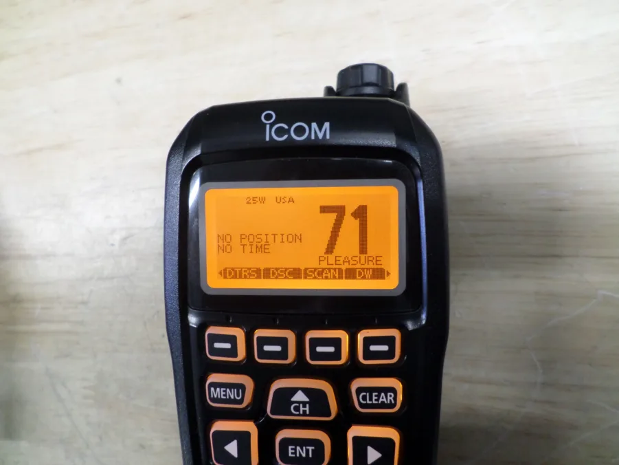 Icom HM-195B CommandMic Second Station Handset for IC-M506 IC-M605 IC ...