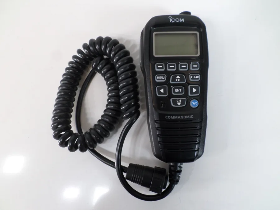 Icom HM-195B CommandMic Second Station Handset for IC-M506 IC-M605 IC ...