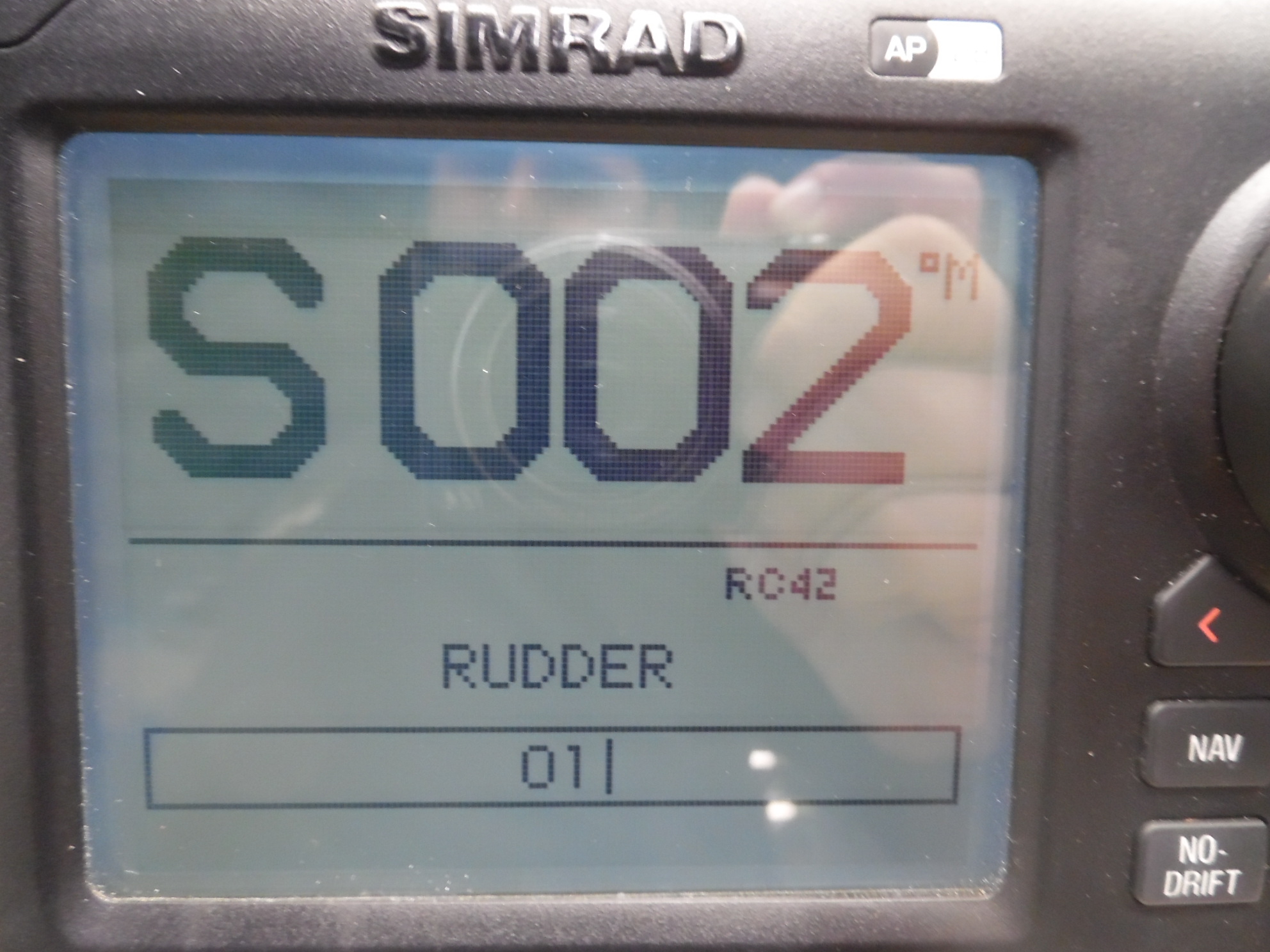 Simrad Precision 9 Compass W/Mounting Bracket Tested - Max Marine ...