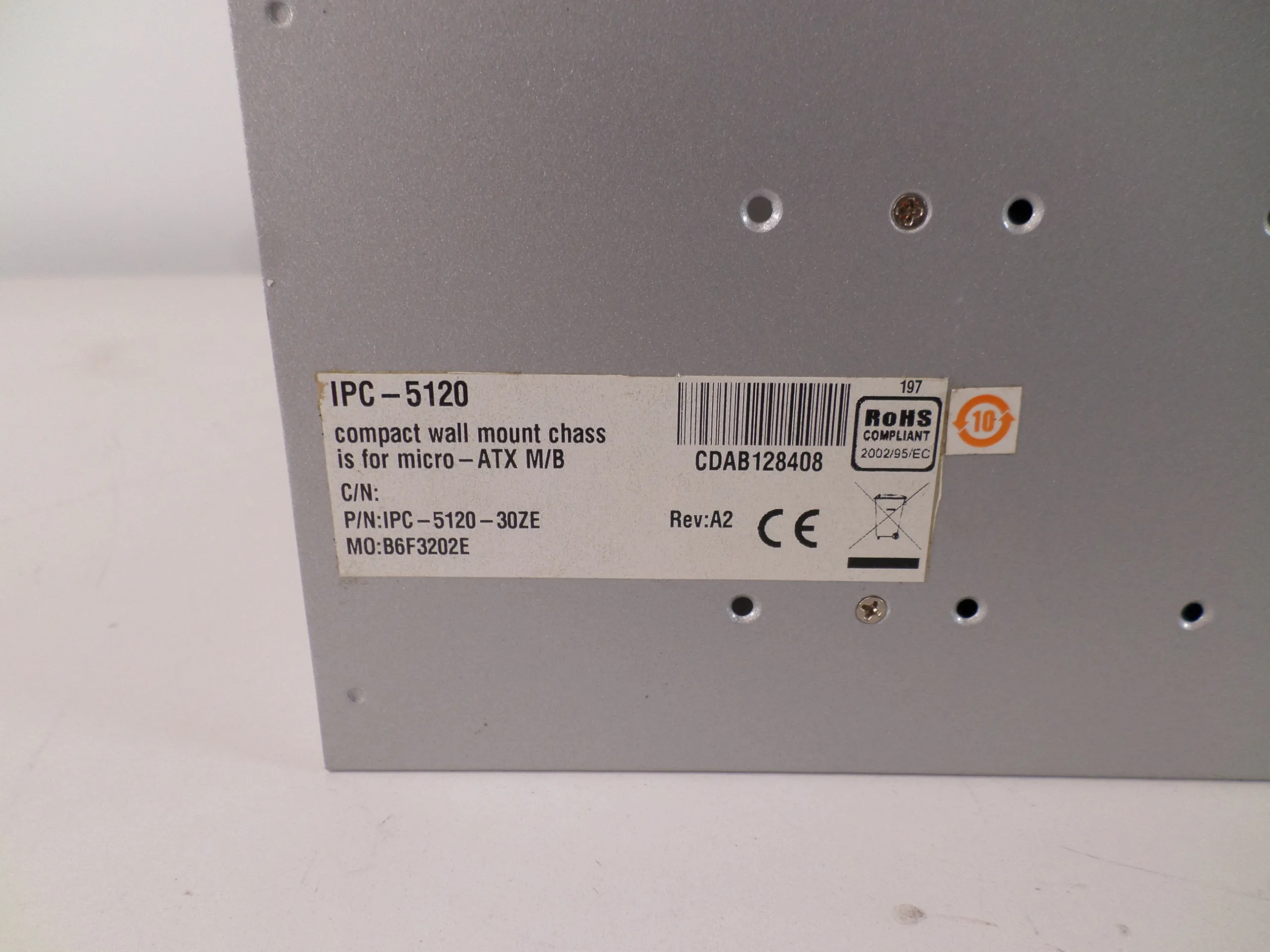 Avantech IPC-5120 Wall mount mATX Computer Case with Power Supply - Max ...