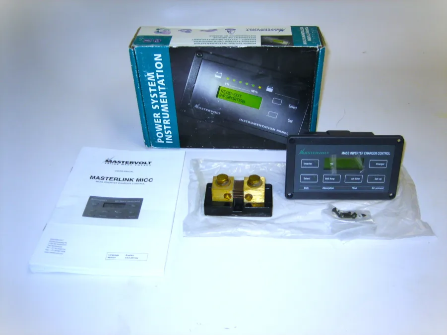 Mastervolt MasterLink MICC Mass Inverter Charger Control w/Shunt *NEW ...
