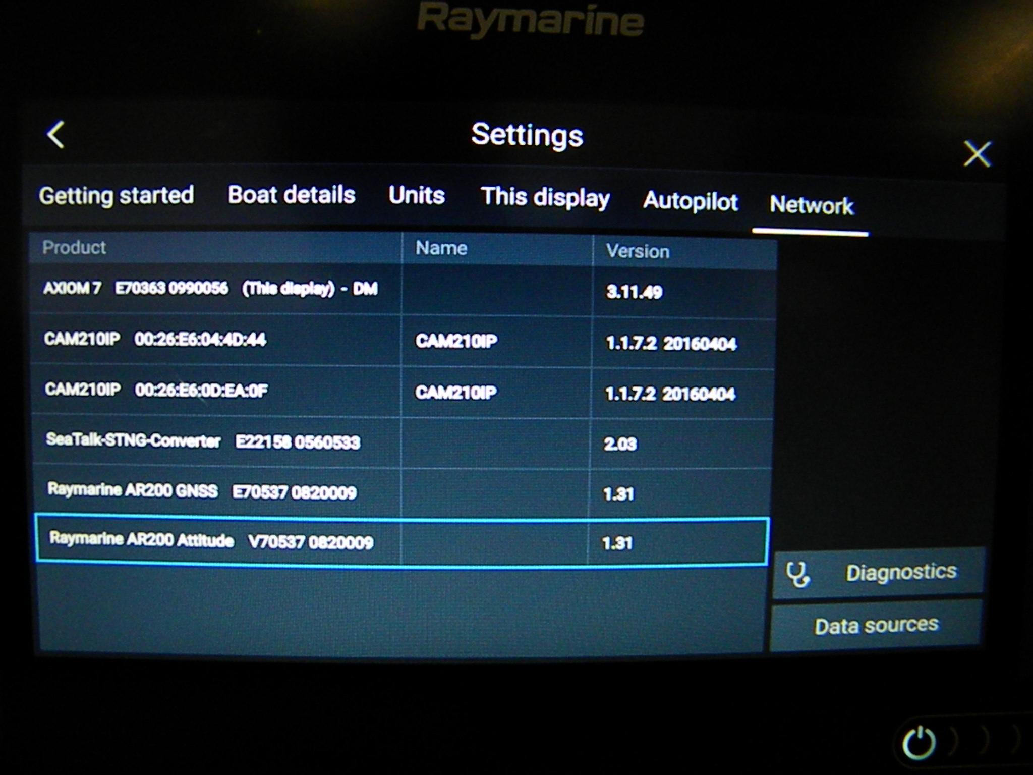 Raymarine AR200 Video Stabilization Module for Augmented Reality E70537 ...