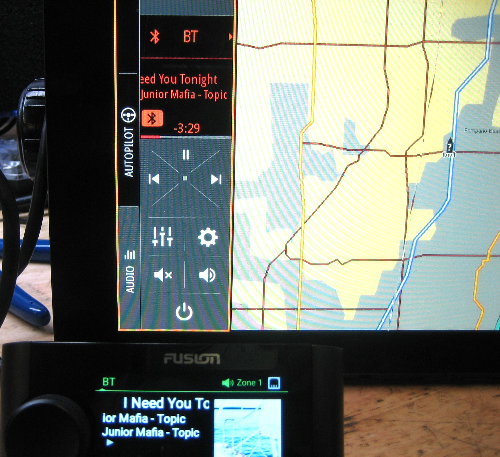 Fusion MS-ERX400 Apollo Series Marine Wired Remote - Max Marine Electronics