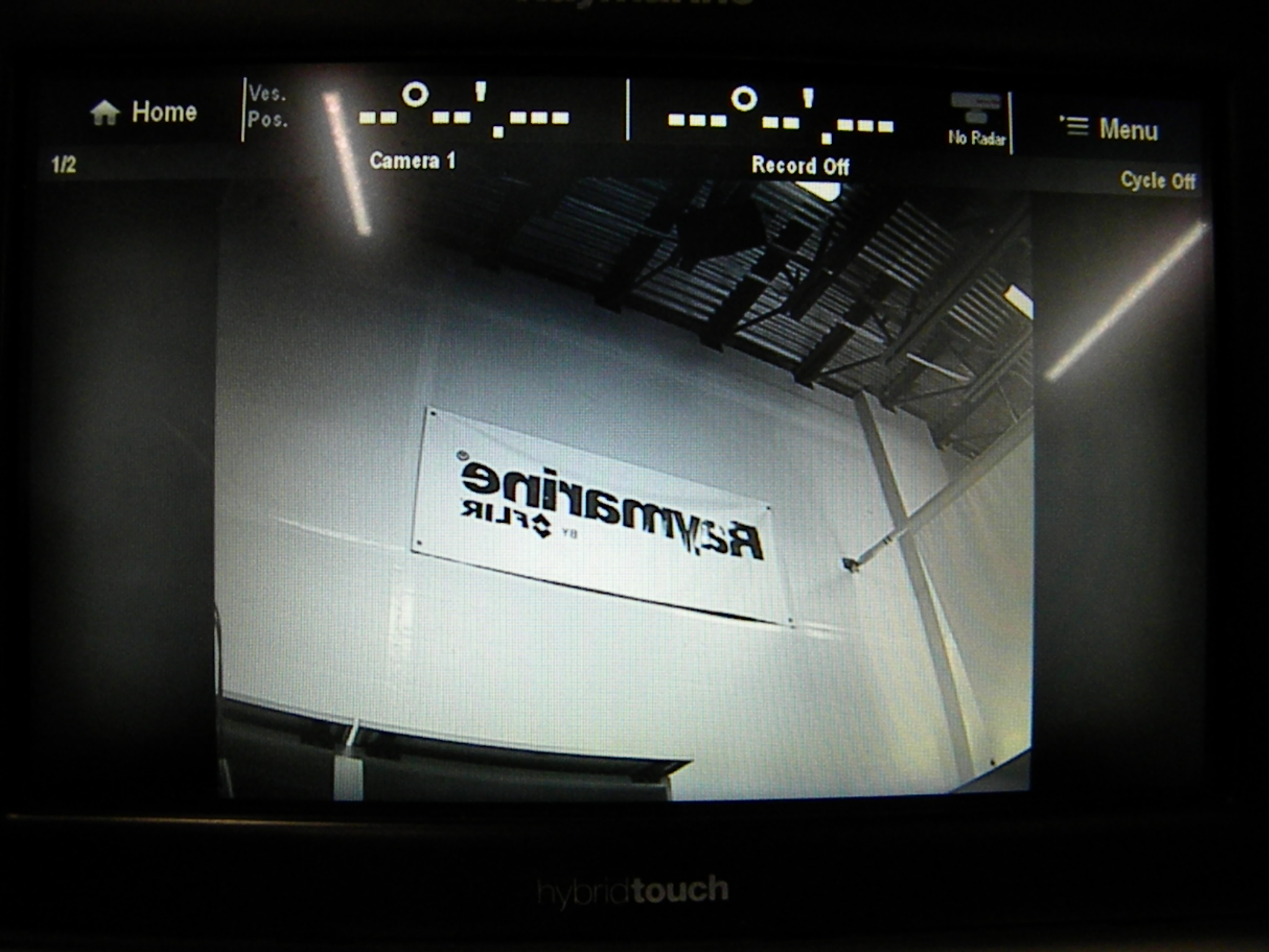 Raymarine CAM100 IR Day/Night Reverse Image Camera w/Accessories ...