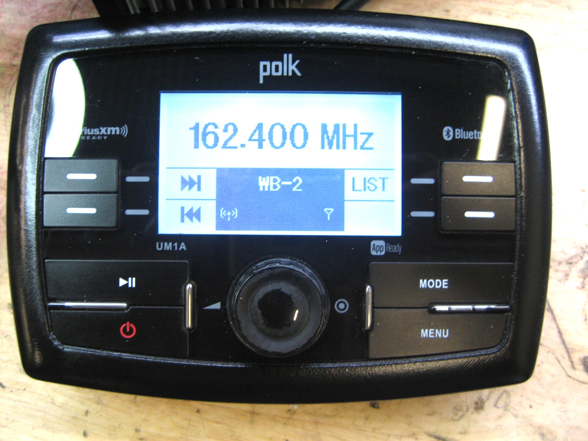 Polk UM1A Wired Remote AM FM BT Sirius XM Ready - Max Marine Electronics