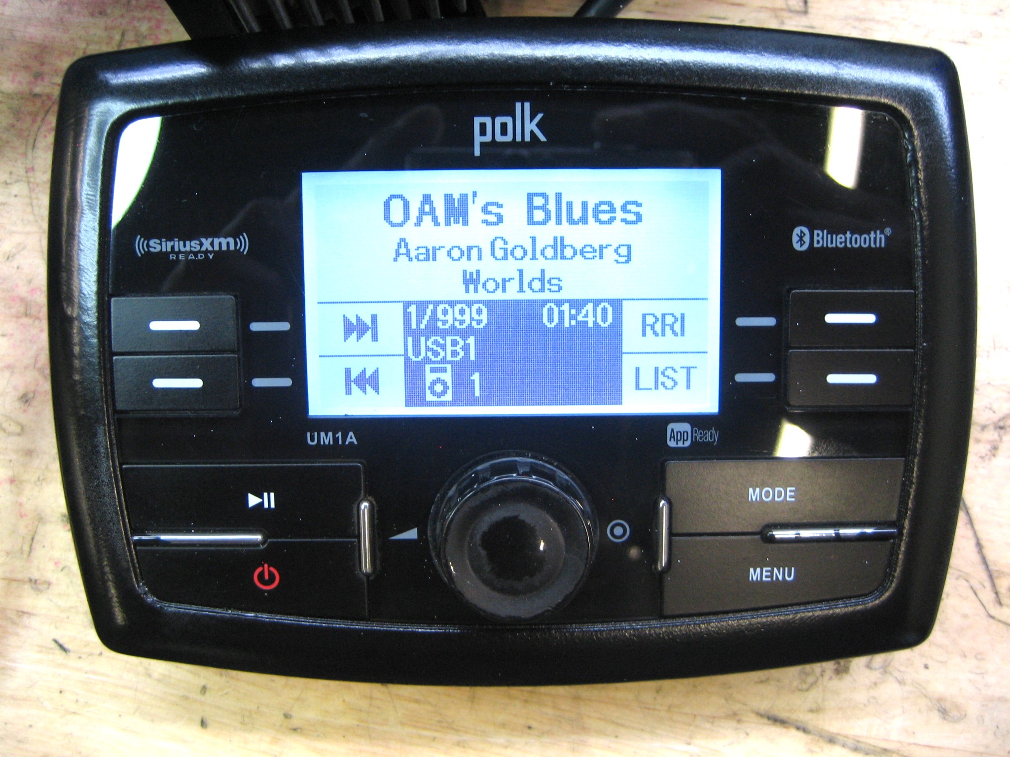 Polk UM1A Wired Remote AM FM BT Sirius XM Ready - Max Marine Electronics